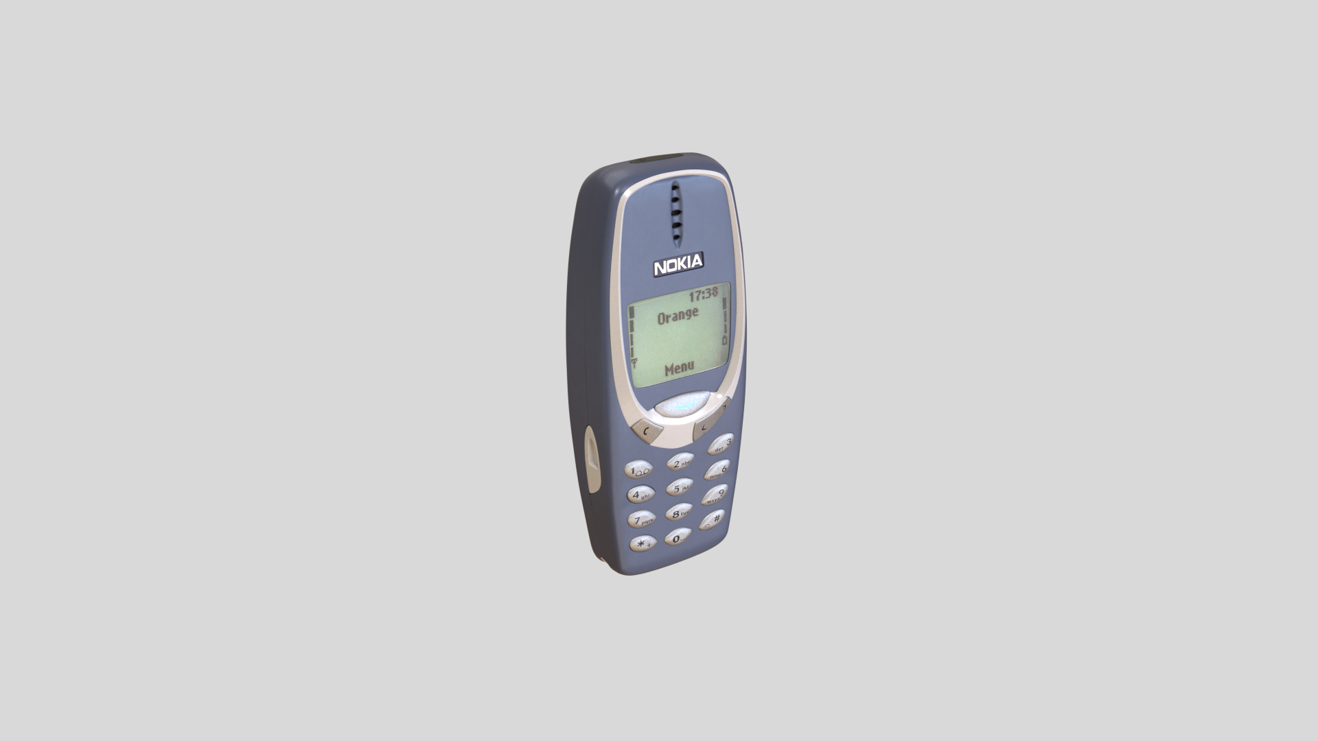 3D Nokia 3310 Classic Color Theme - TurboSquid 2210151