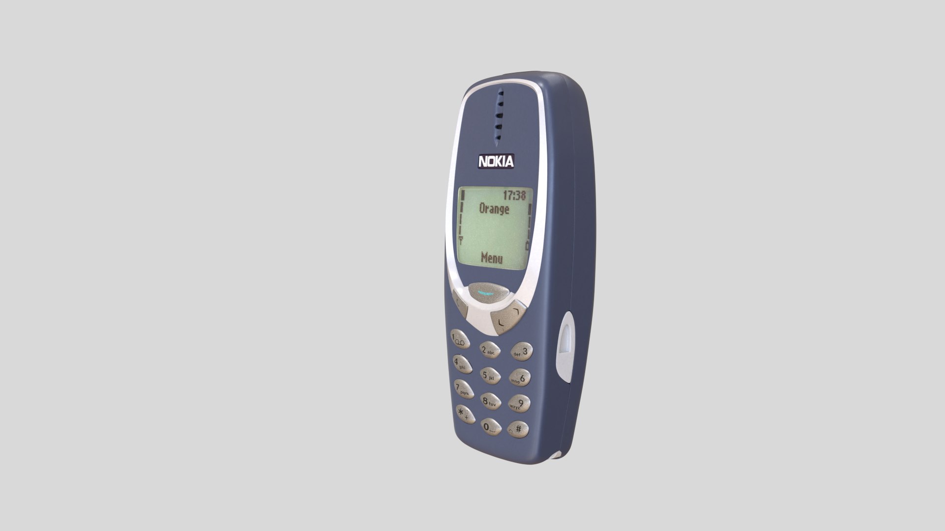 3D Nokia 3310 Classic Color Theme - TurboSquid 2210151