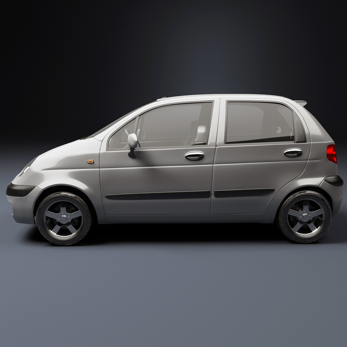 daewoo matiz 3d model