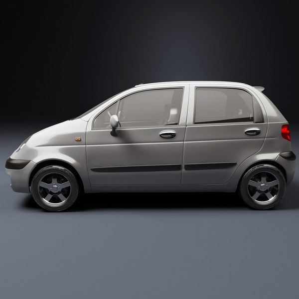 daewoo matiz 3d model