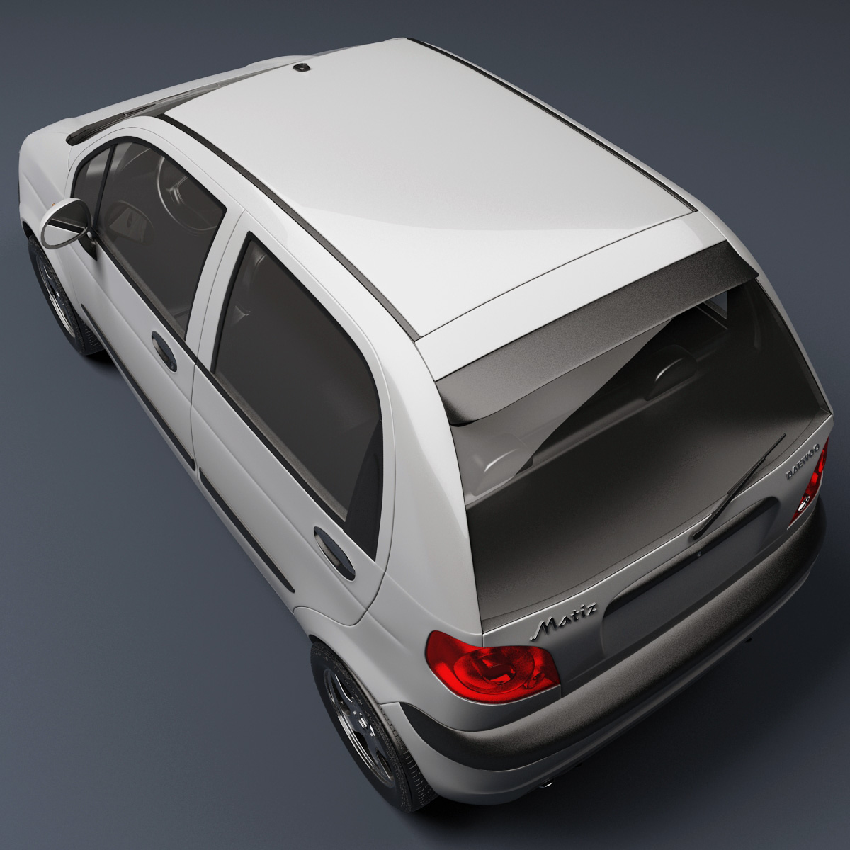 daewoo matiz 3d model