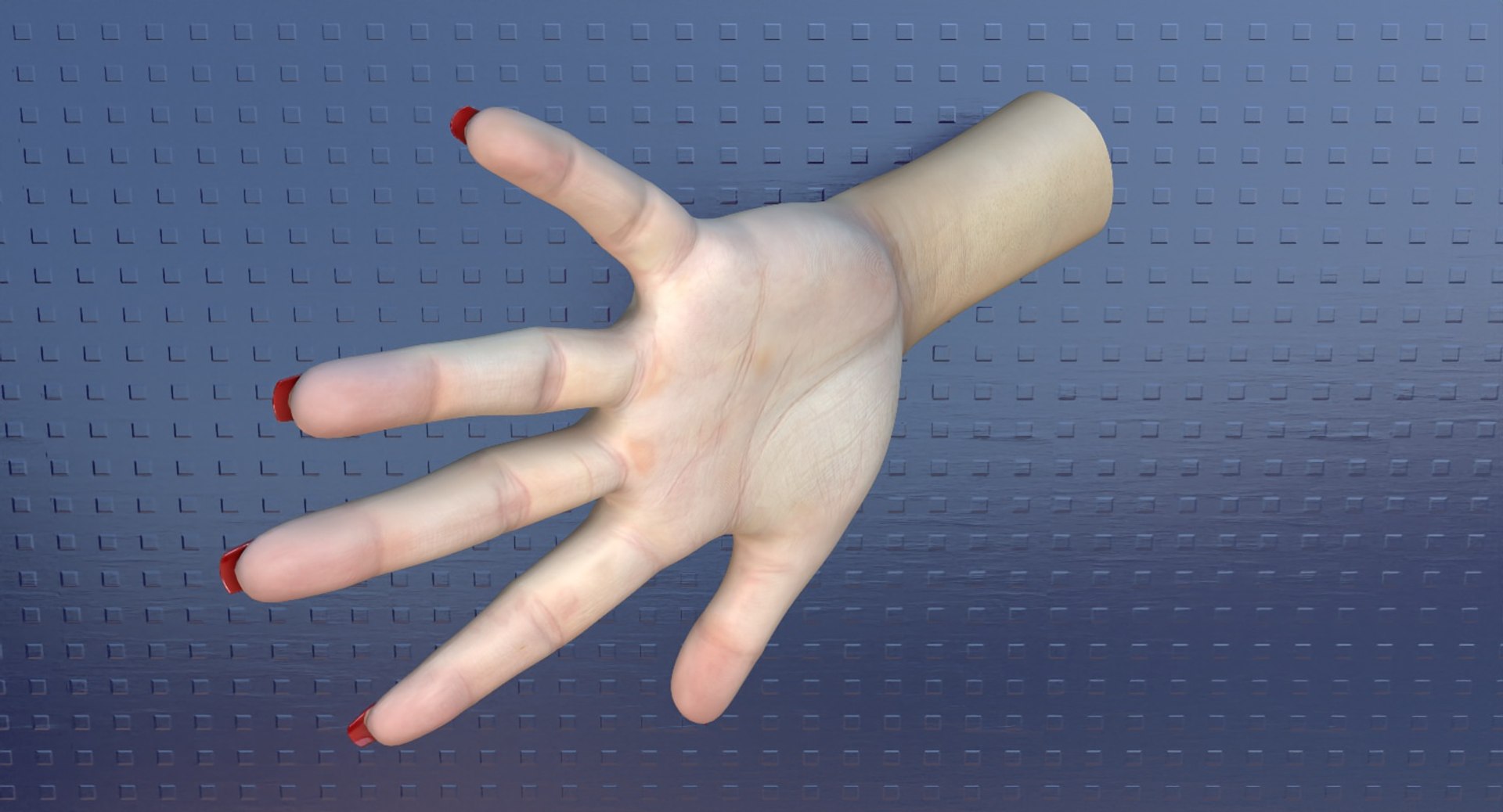3D hand female modeled model - TurboSquid 1540031