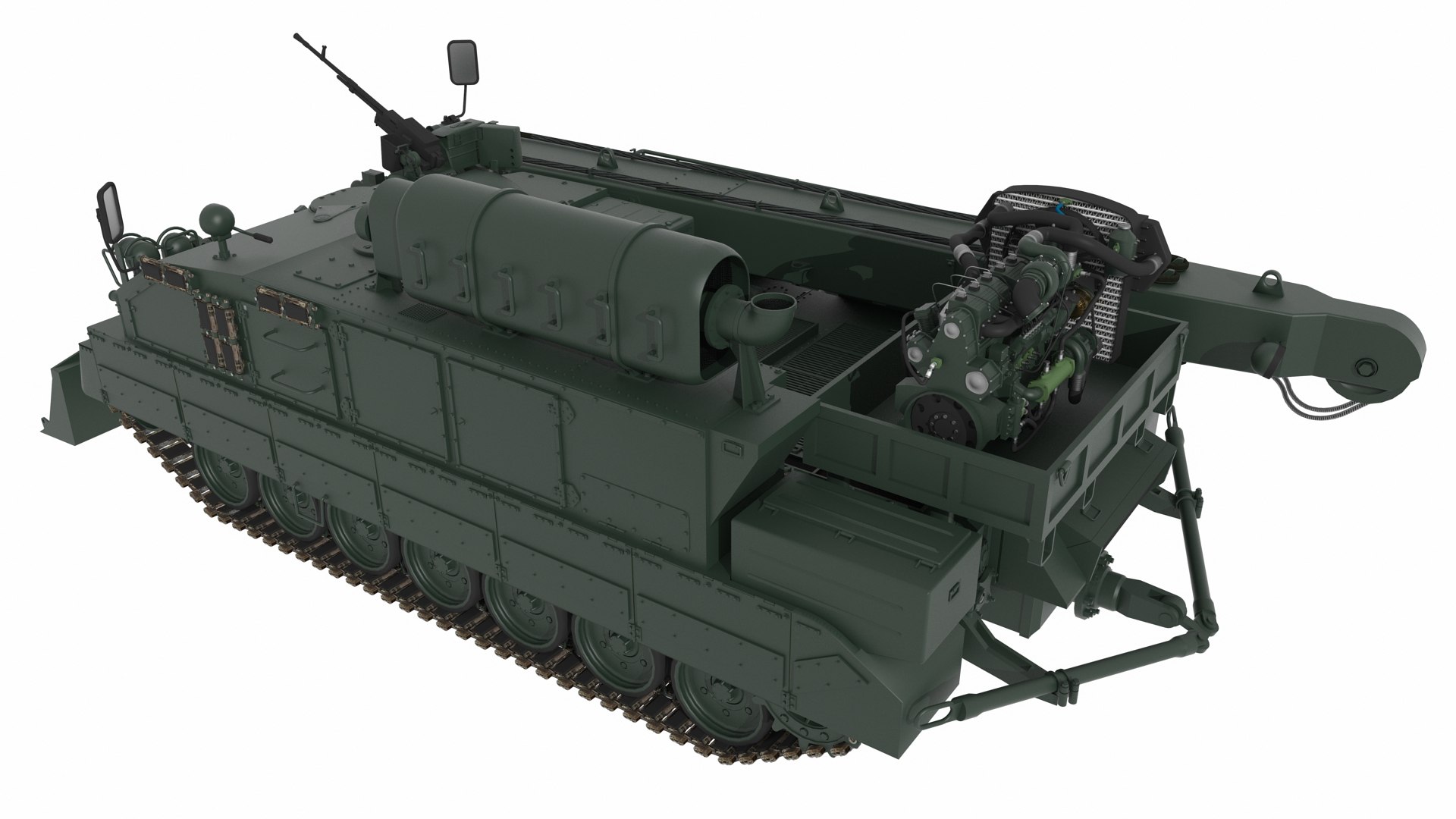 Brem 84 Atlet Armoured Repair And Recovery Vehicle Bysanders 3D Models ...