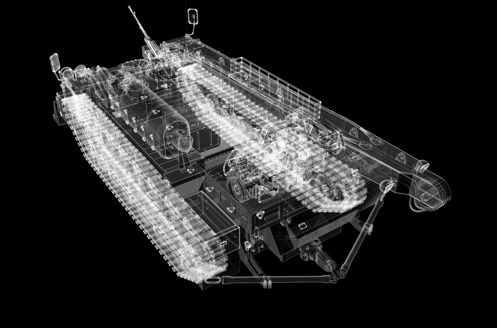 Brem 84 Atlet Armoured Repair And Recovery Vehicle Bysanders 3D Models ...