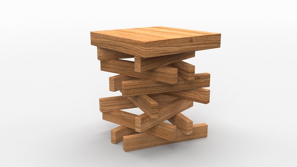 3D Dining Table Pile of Wood model - TurboSquid 1783705