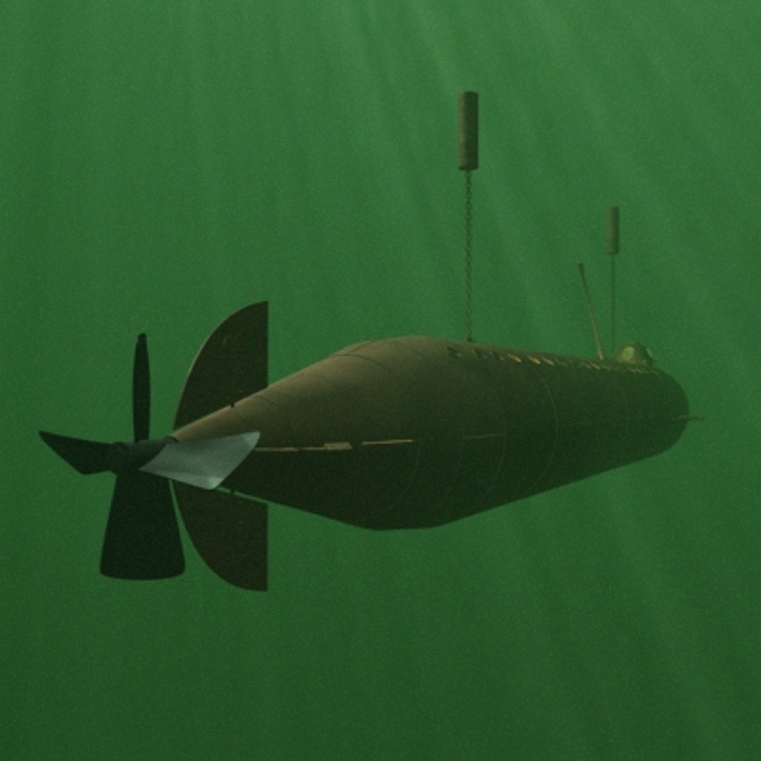 U S Alligator Submarine 3ds