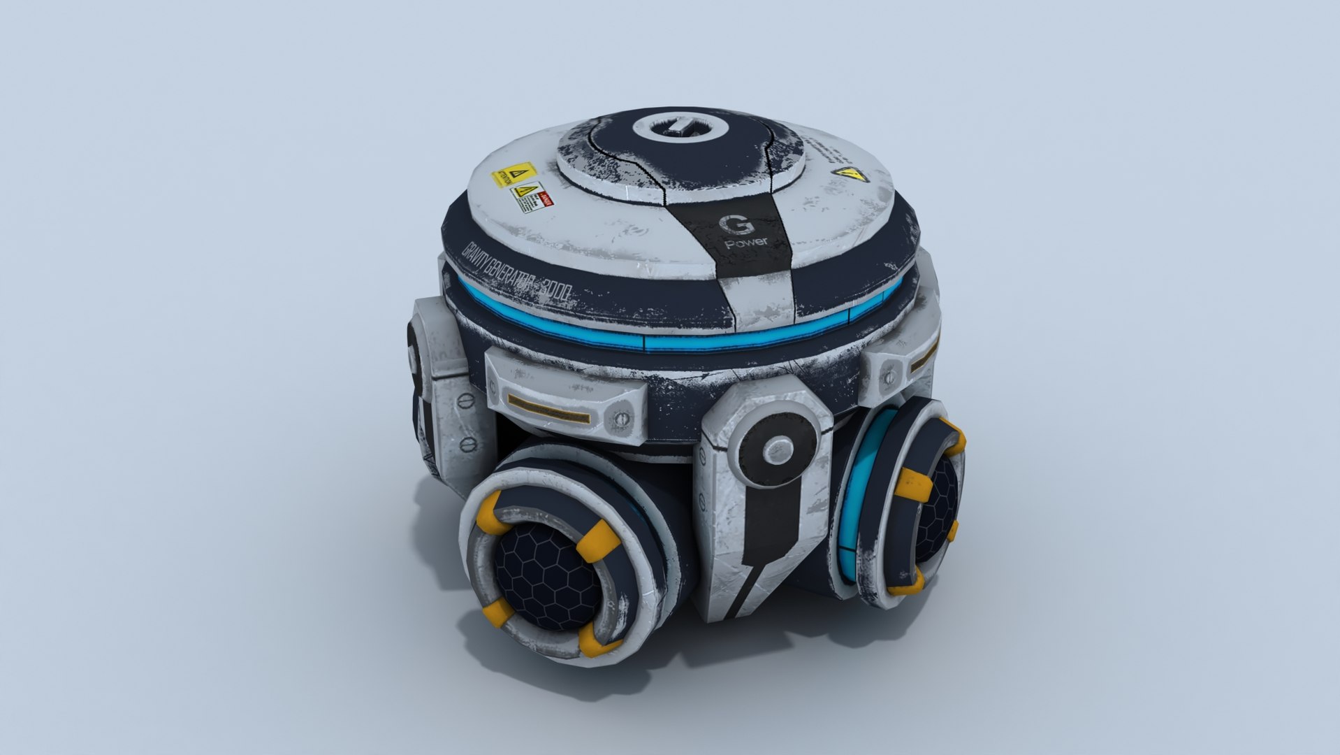 3D Model Gravity Generator - TurboSquid 2308054