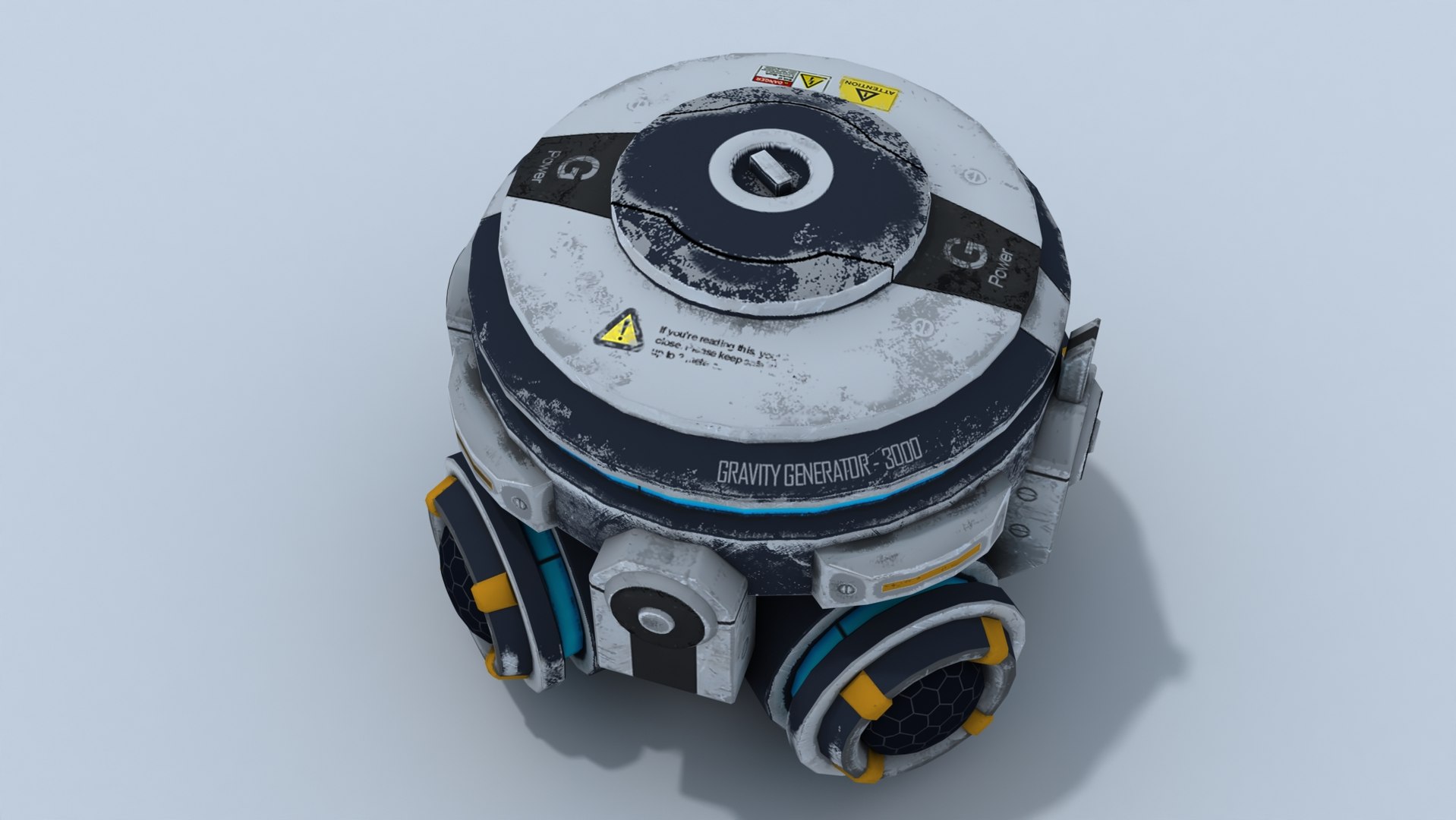 3D Model Gravity Generator - TurboSquid 2308054
