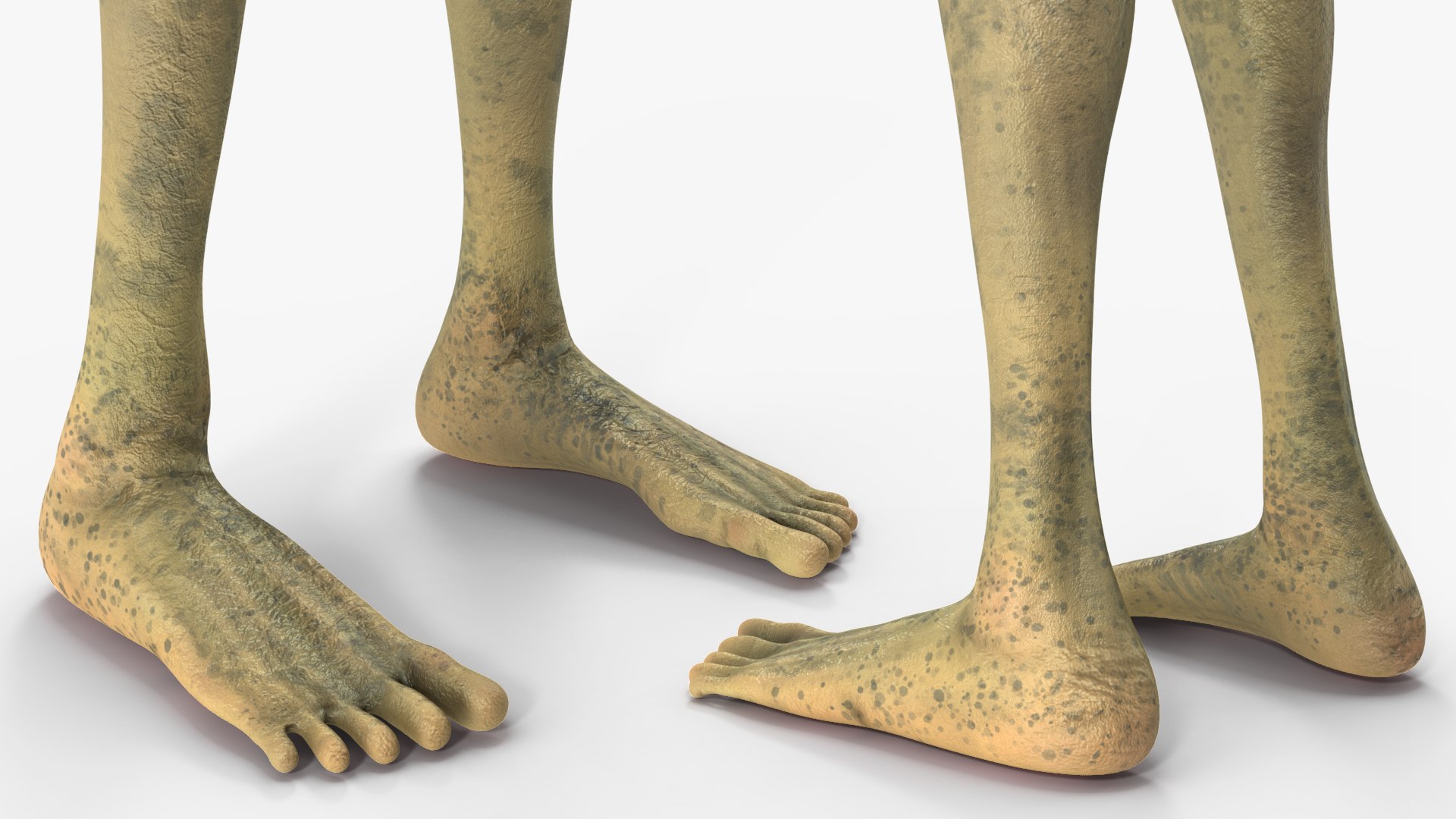 3D Standing Humanoid Alien model - TurboSquid 1871144