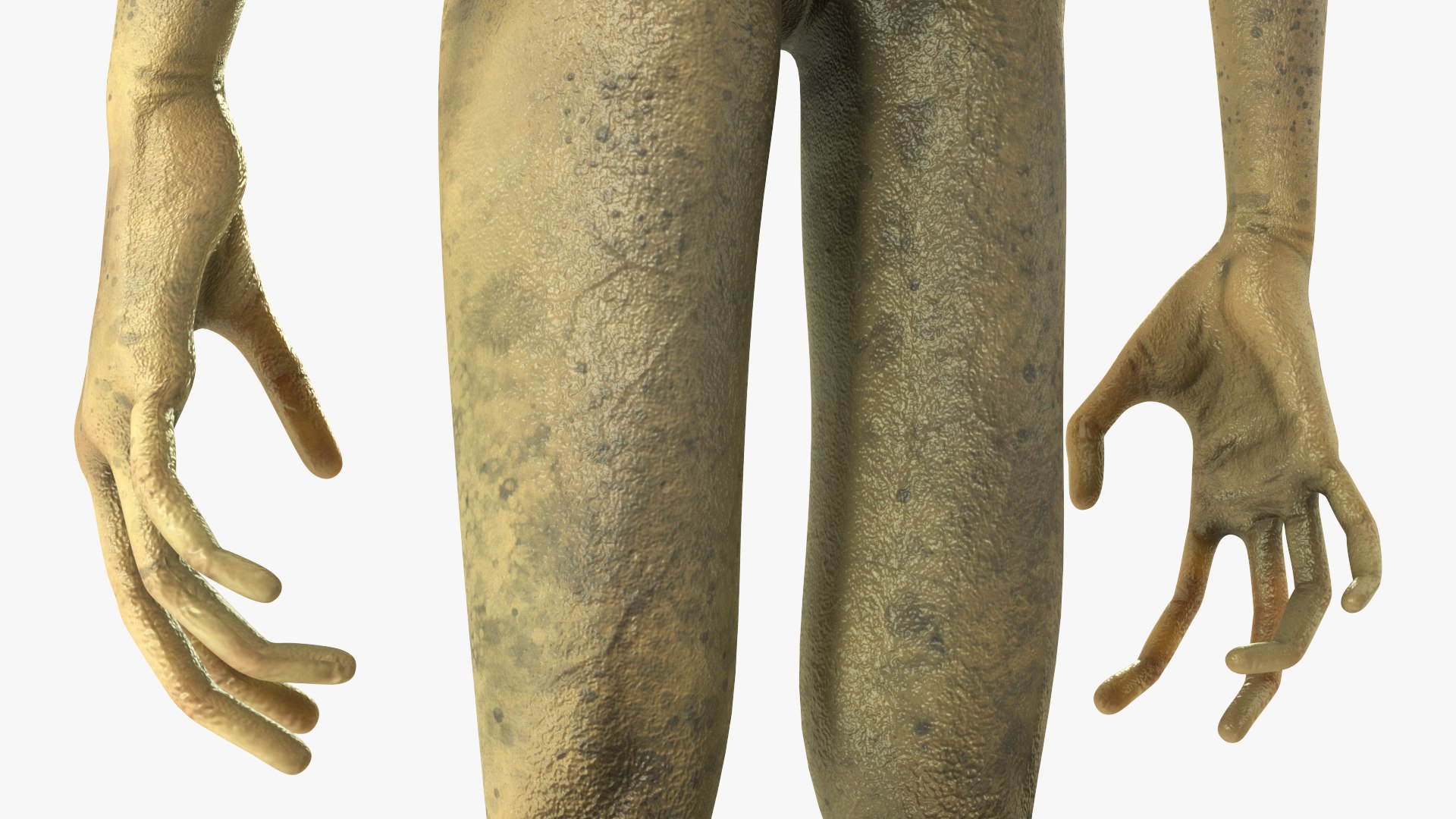 3D Standing Humanoid Alien model - TurboSquid 1871144