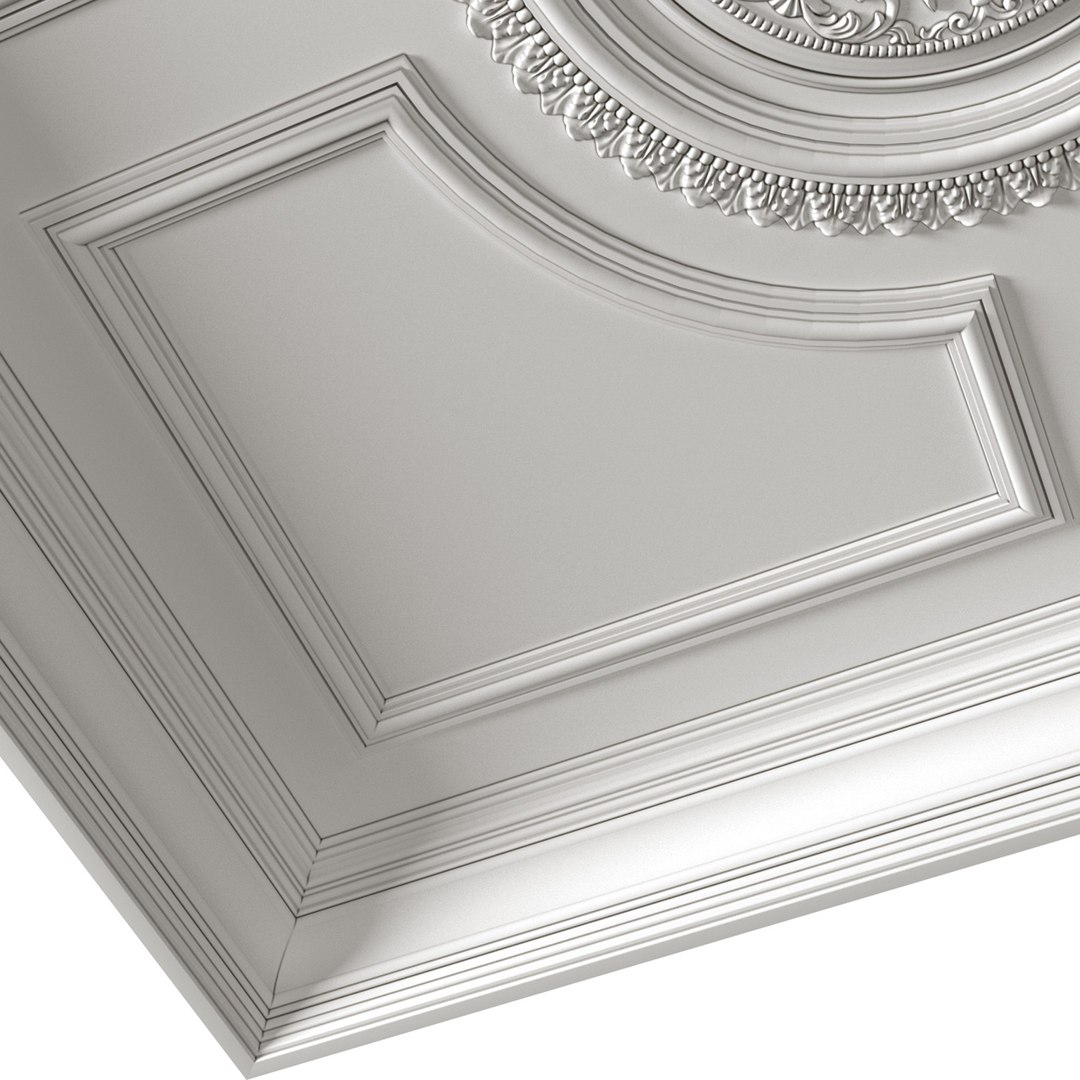 Ceiling In Classic Style 3D - TurboSquid 1950215
