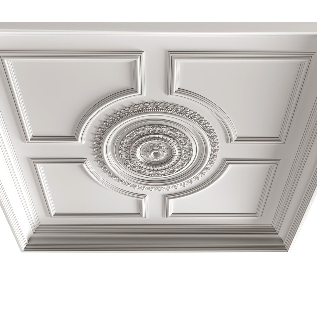 Ceiling In Classic Style 3D - TurboSquid 1950215
