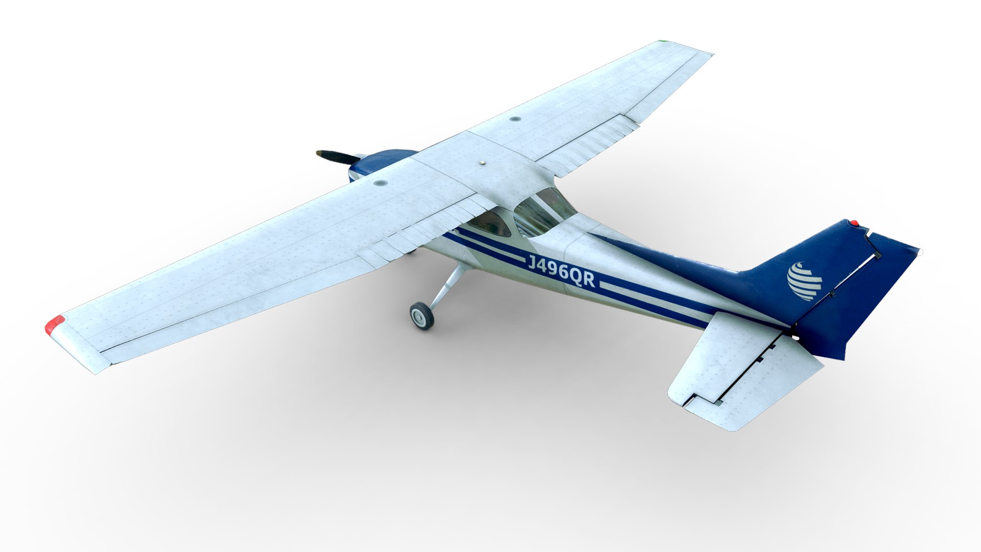 Light Airplane 3D Model - TurboSquid 2096182