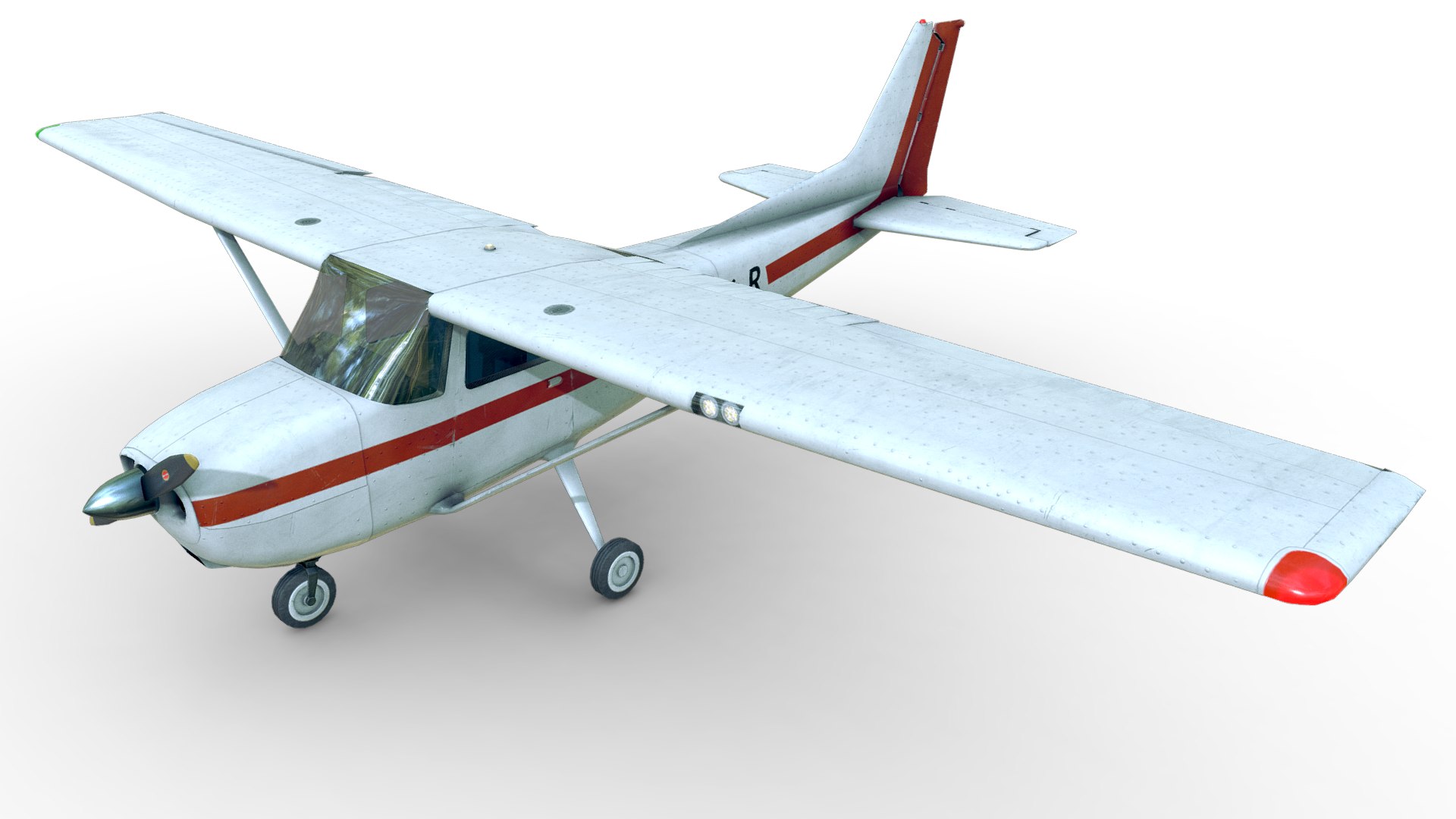 Light Airplane 3D Model - TurboSquid 2096182
