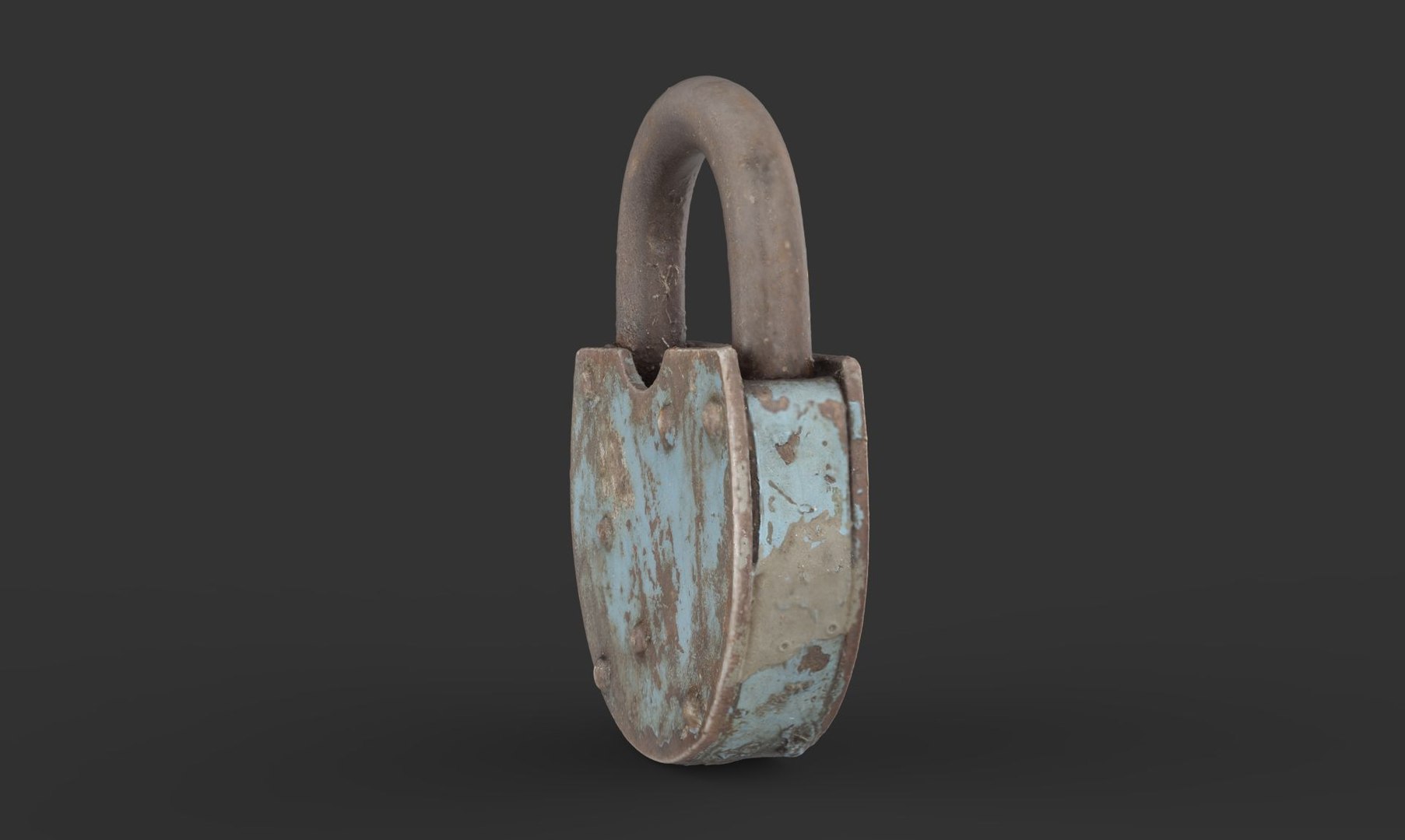 Old Metal Lock 3D Model - TurboSquid 2207986