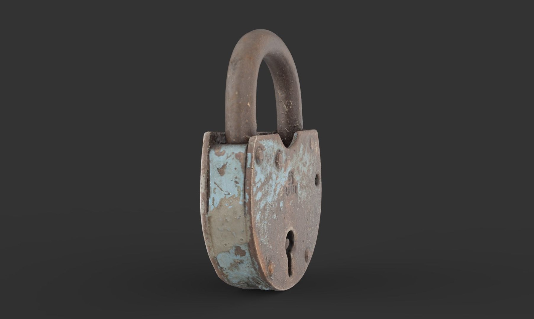 Old Metal Lock 3D Model - TurboSquid 2207986