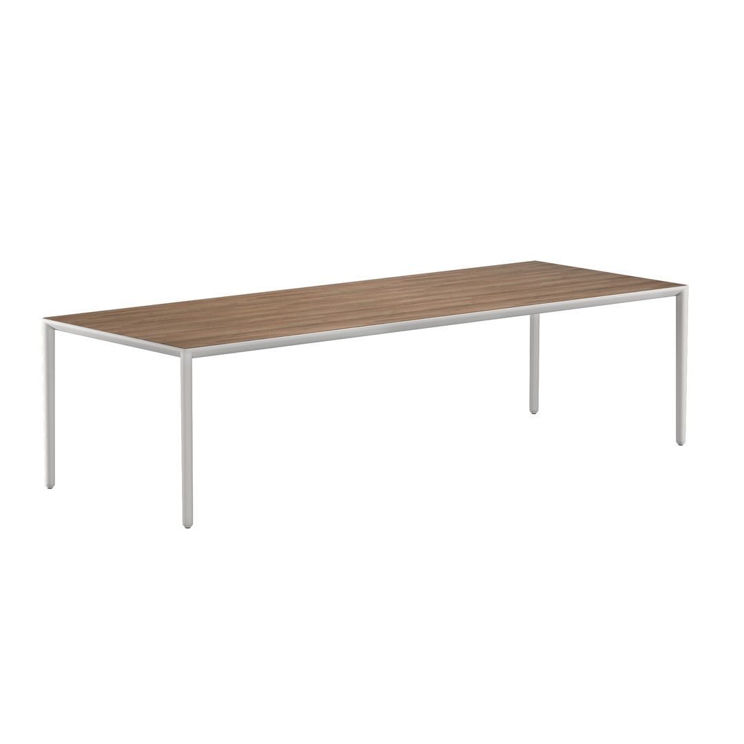 3D MARINO ALUMINUM RECTANGULAR DINING TABLE - TurboSquid 1983014