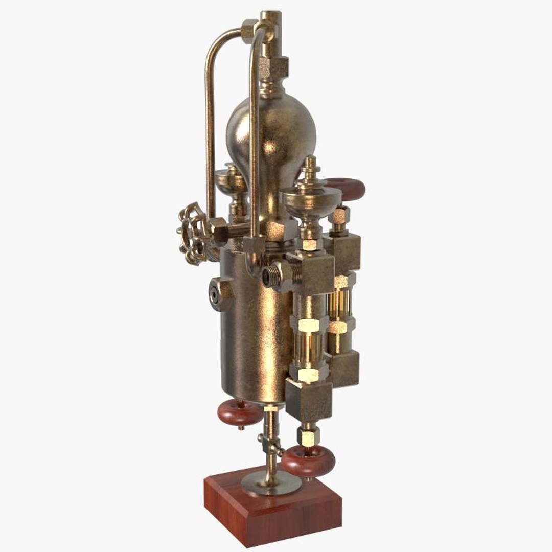 Vintage Locomotive Lubricator 3D - TurboSquid 1480226