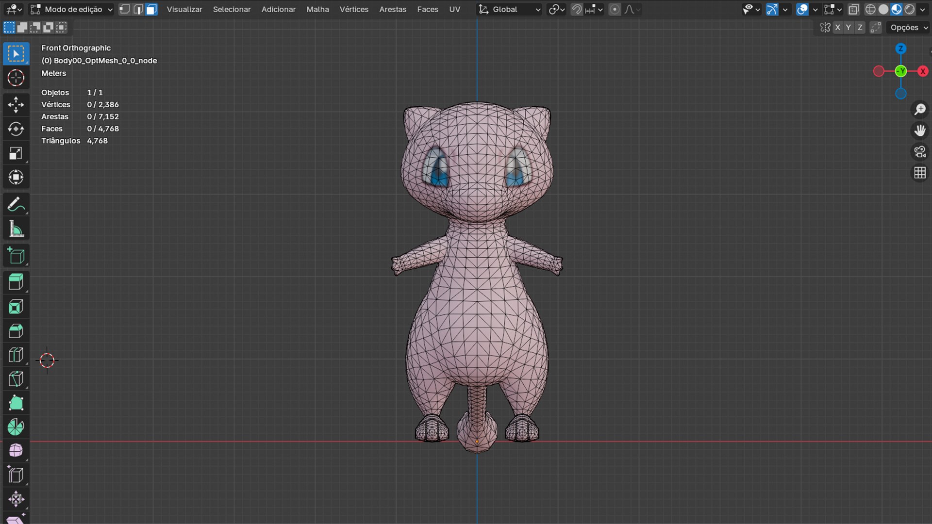 3D POKEMON Mew Animated Game Already Model - TurboSquid 2358416