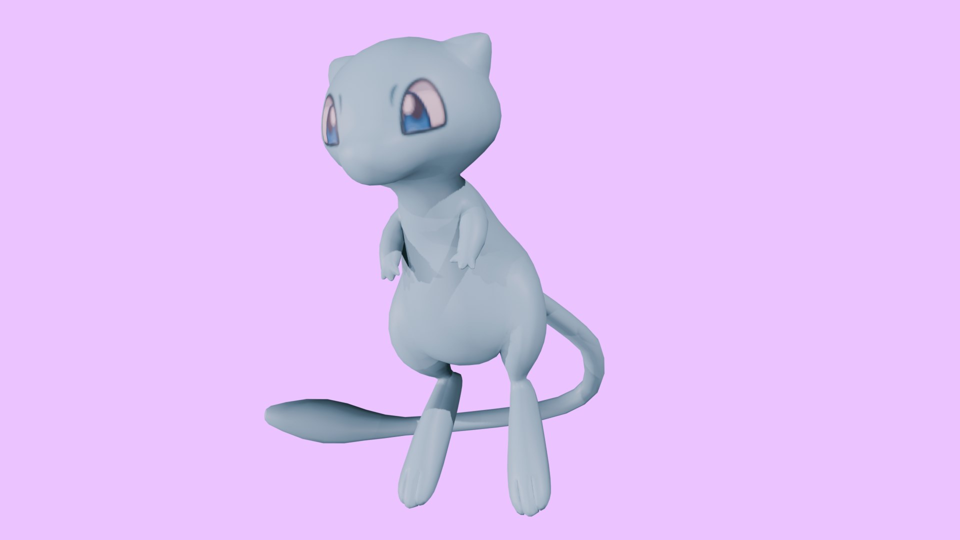 3D POKEMON Mew Animated Game Already Model - TurboSquid 2358416