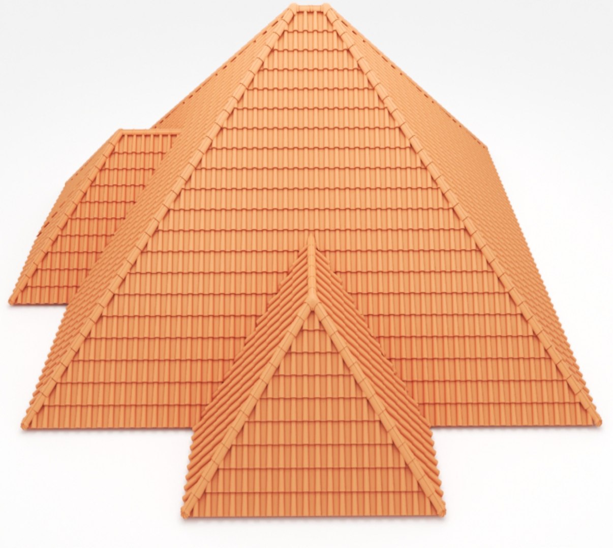 3D Realistic Roman Roof 1 - TurboSquid 1723237