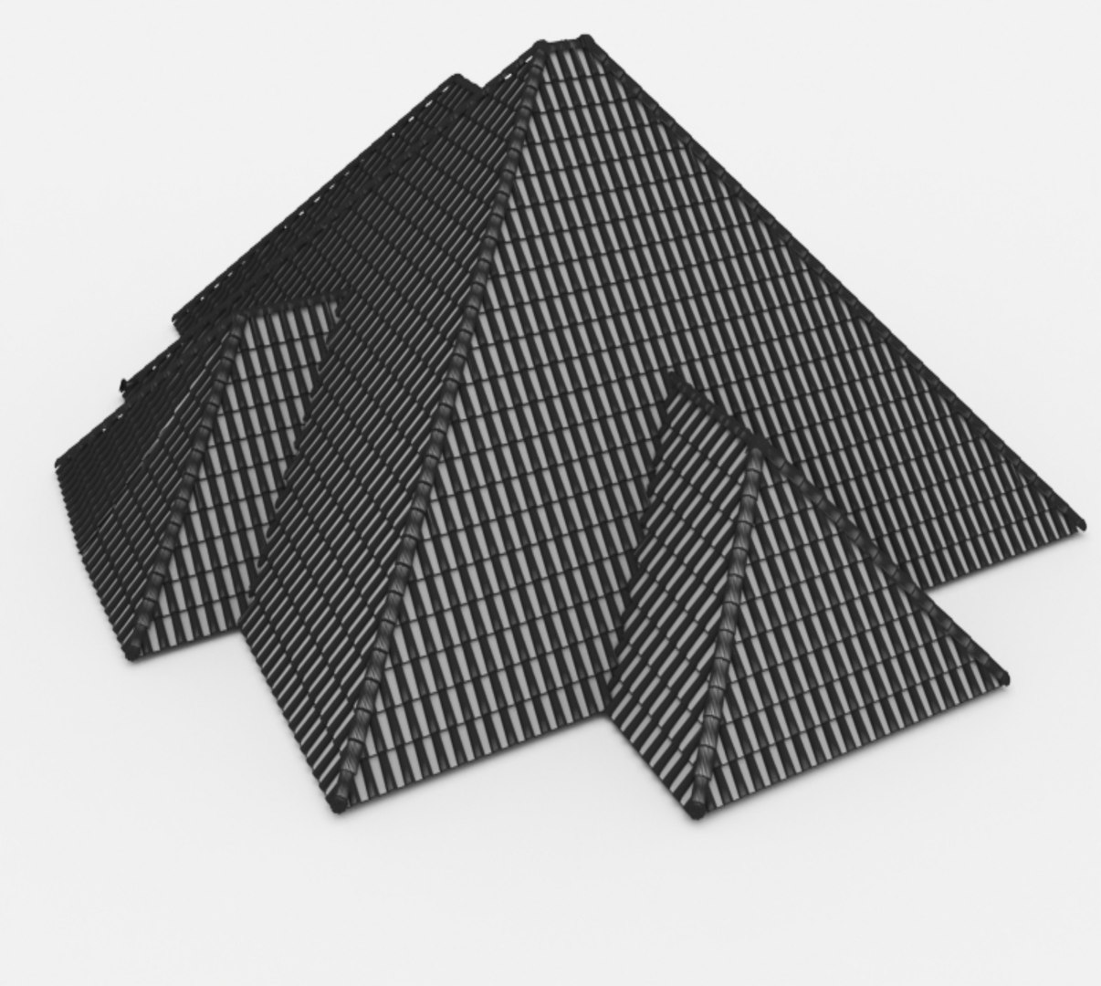 3D Realistic Roman Roof 1 - TurboSquid 1723237