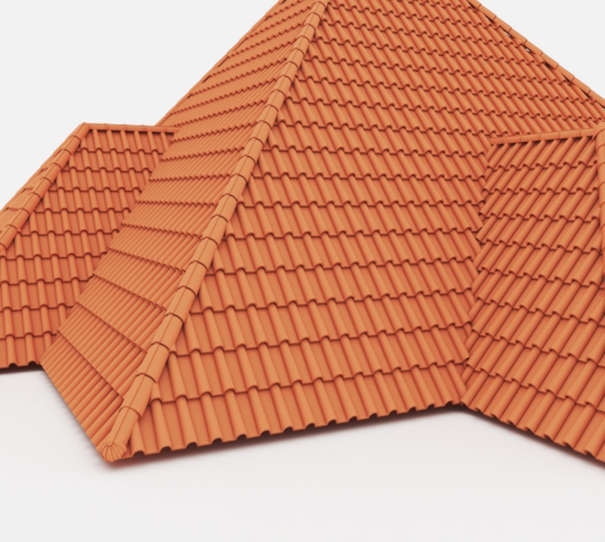 3D Realistic Roman Roof 1 - TurboSquid 1723237
