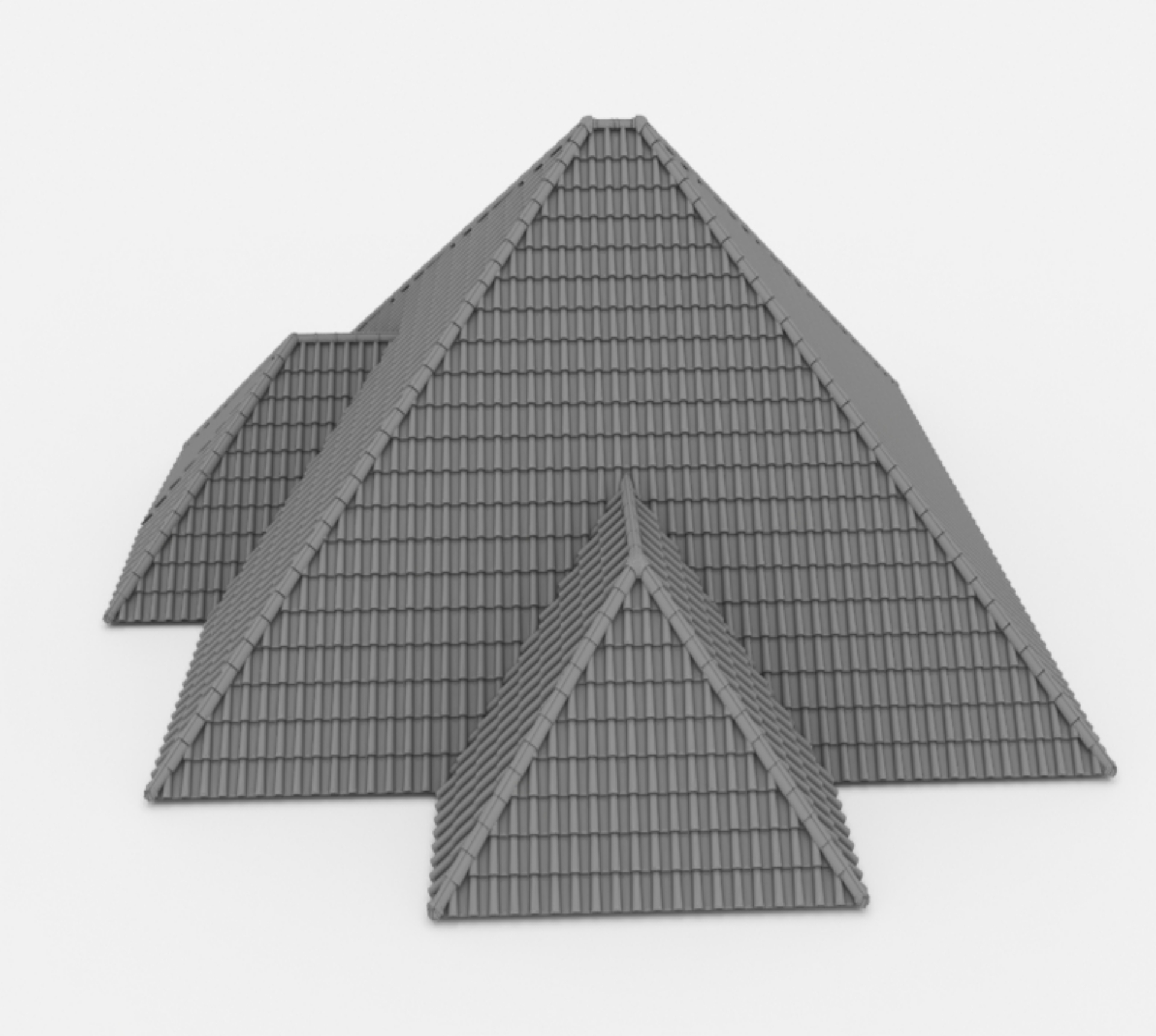3D Realistic Roman Roof 1 - TurboSquid 1723237