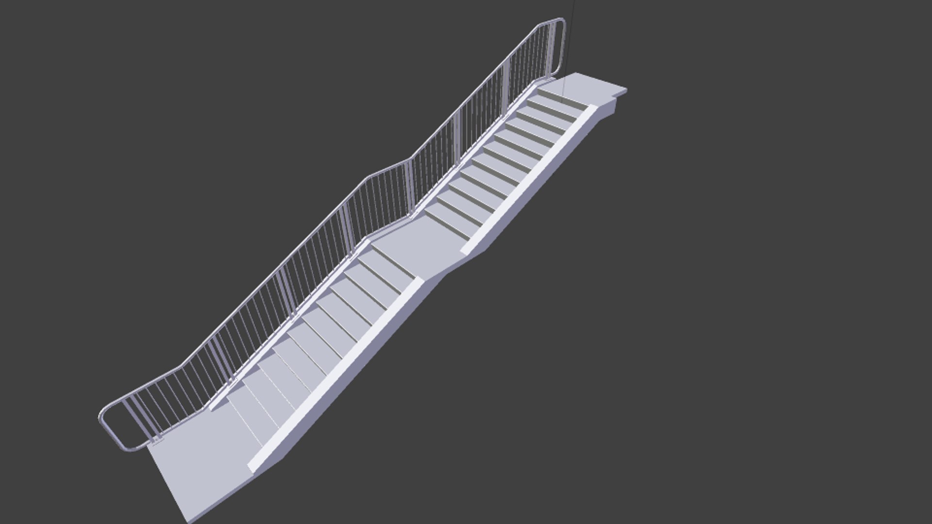 3d Stairs Handrails