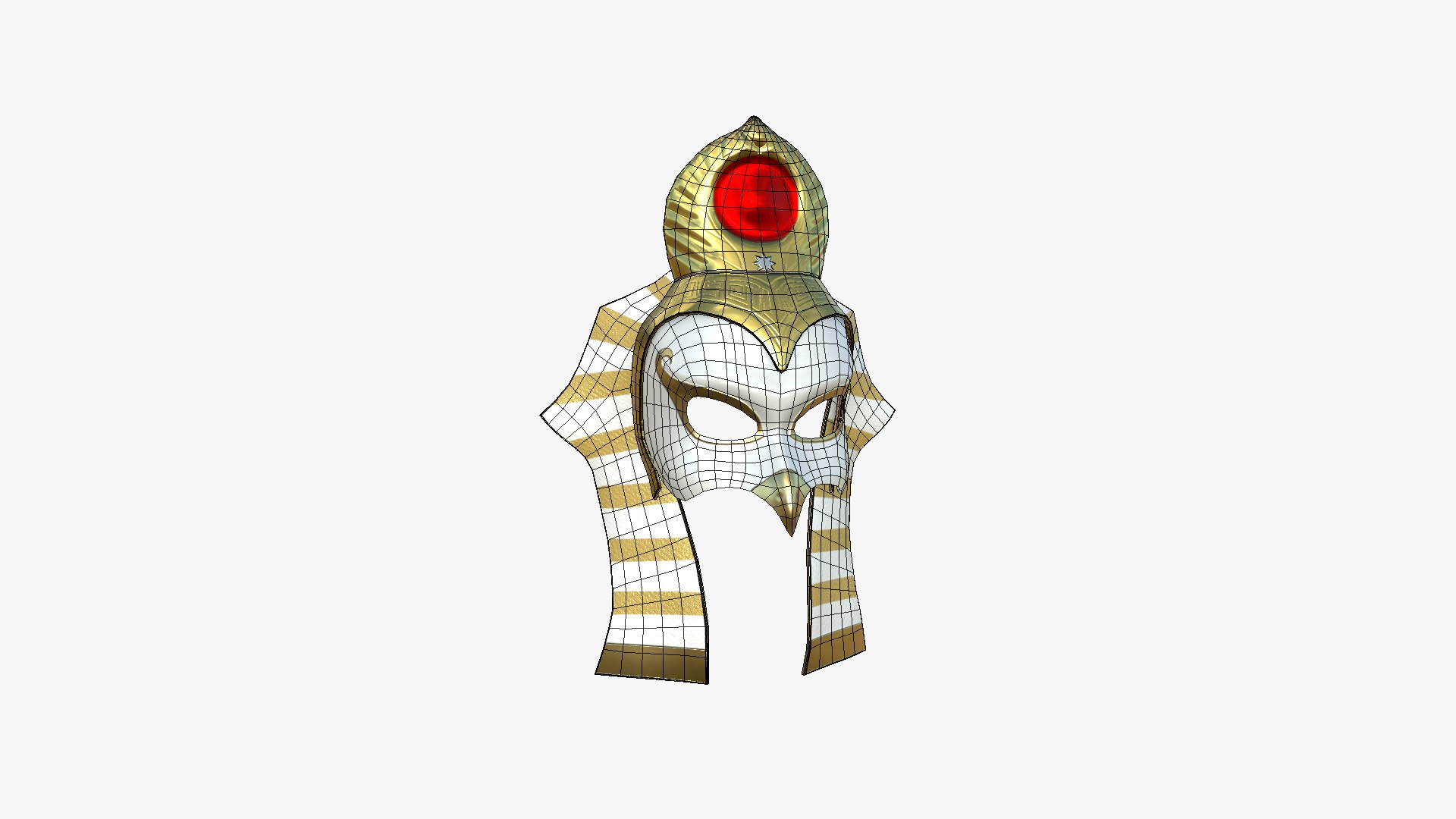 3D Ra Mask A08 - Egyptian Gods Character Clothing Model - TurboSquid ...