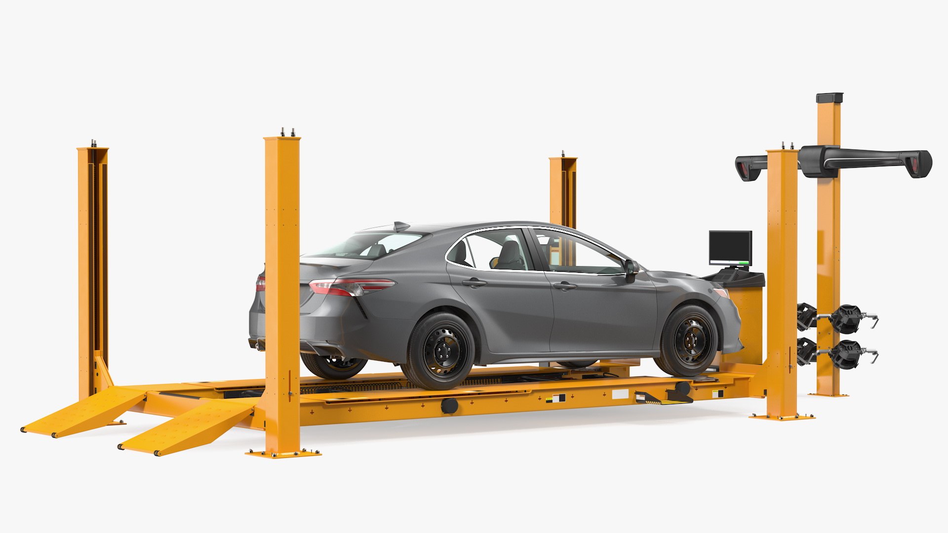 3D wheel alignment equipment car model - TurboSquid 1608832