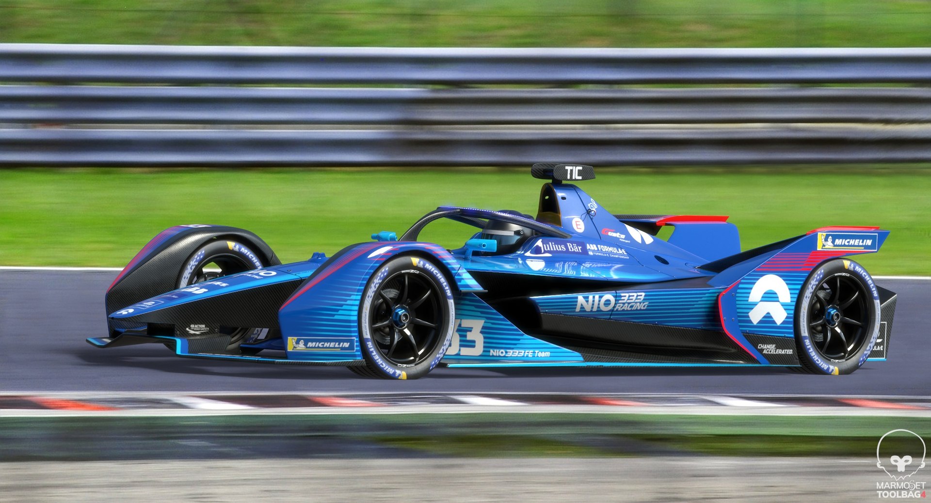 NIO 333 FE Team Formula E Season 2021 2022 3D - TurboSquid 1836417
