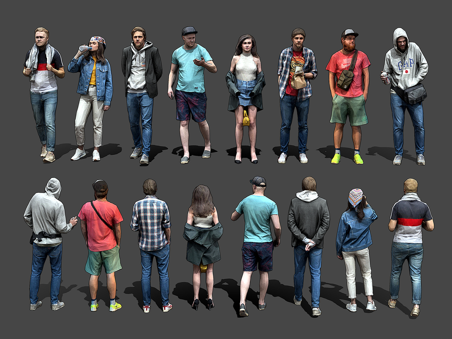 Stylized people casual pack 3D - TurboSquid 1712994