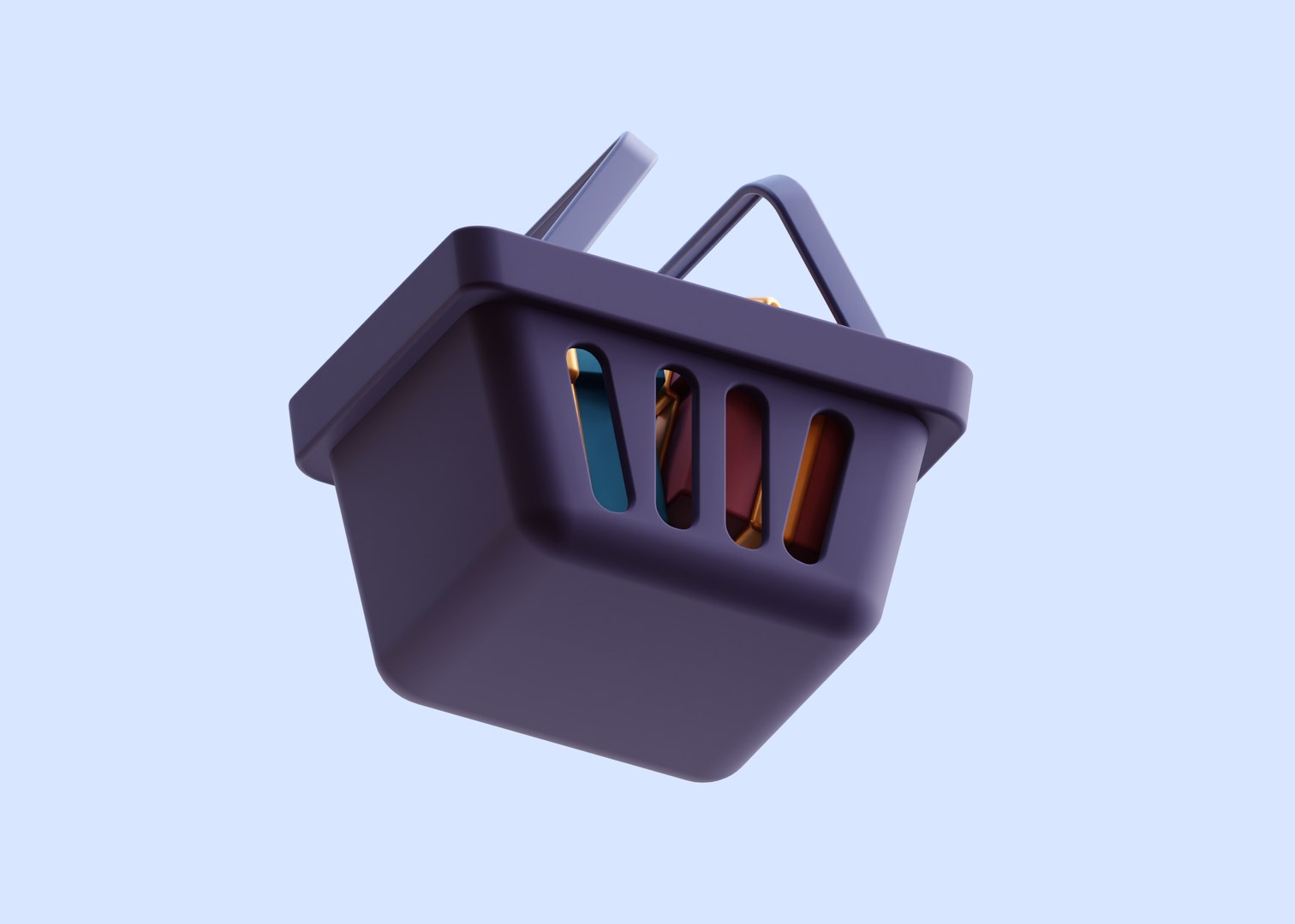 3D Cart Shopping With Gift 3D Illustration - TurboSquid 2230189