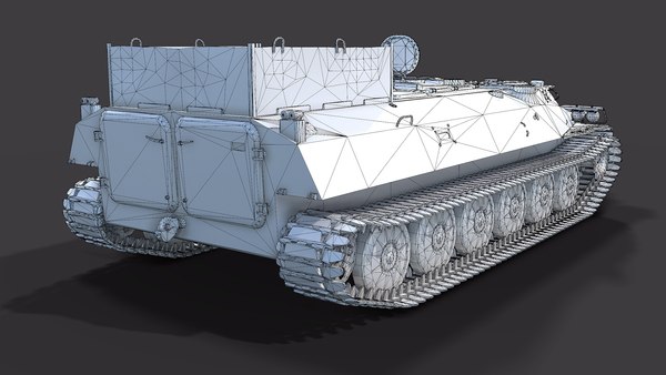Soviet mt-lb 3D model - TurboSquid 1713744