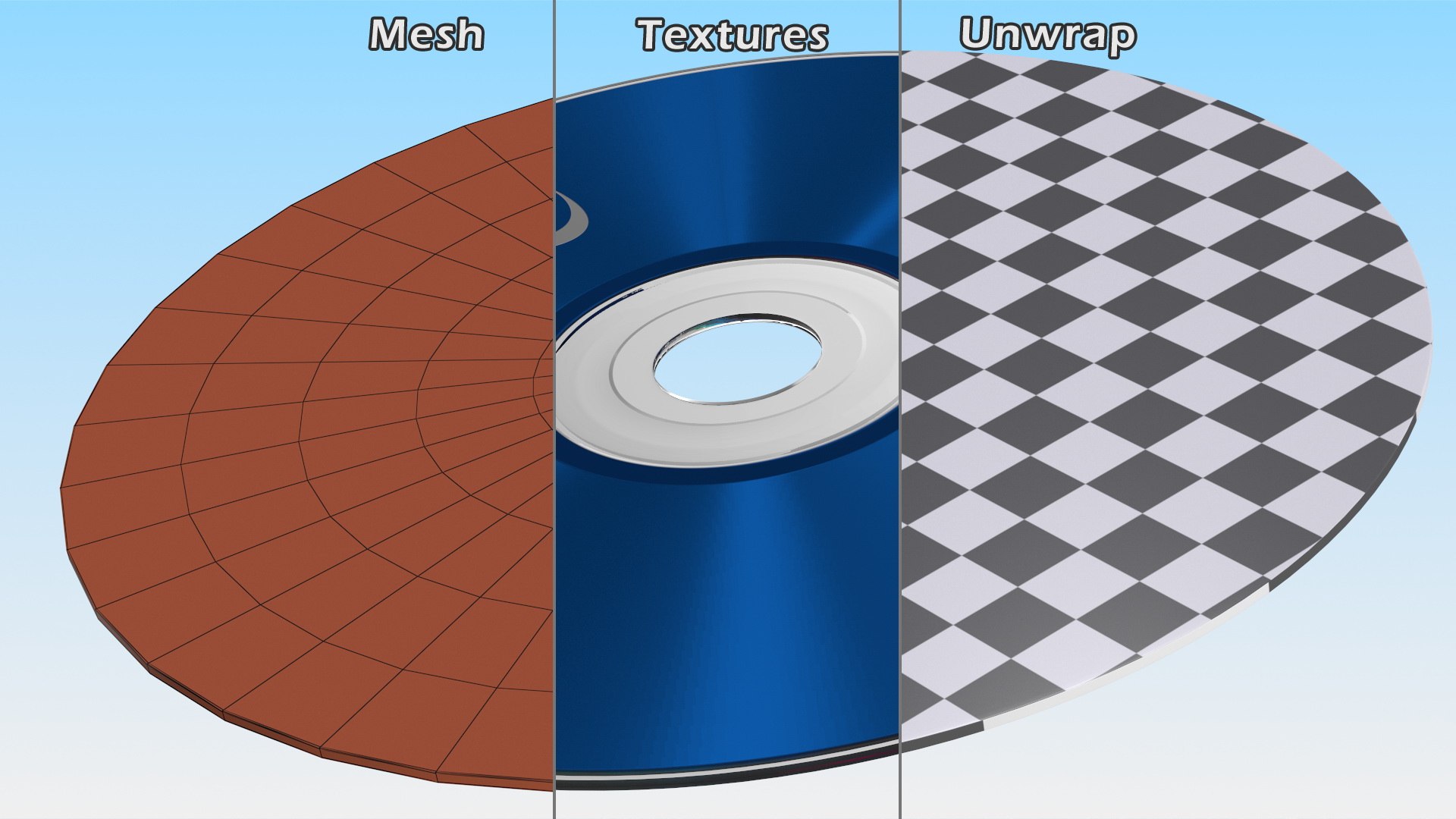 Blu Ray Disc 3D - TurboSquid 1812064