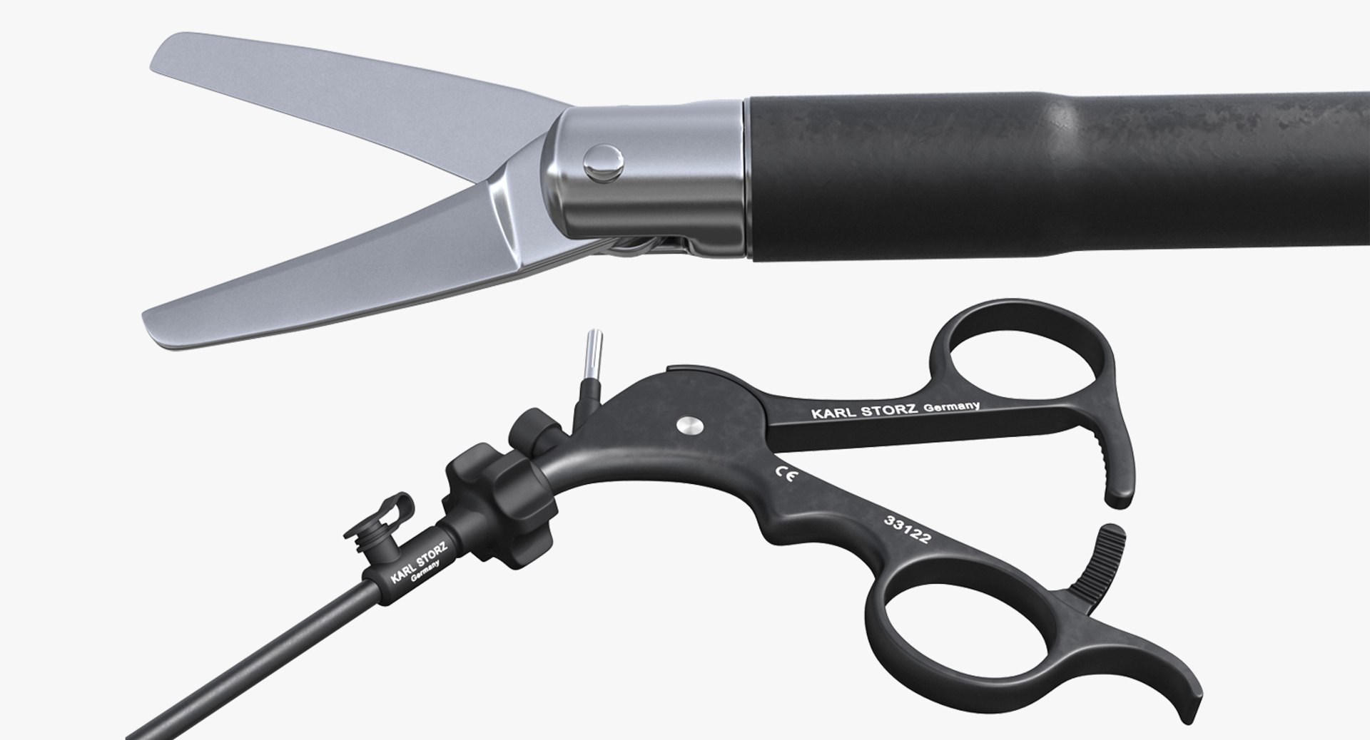 Laparoscopic Instrument Scissors Model - TurboSquid 1264987