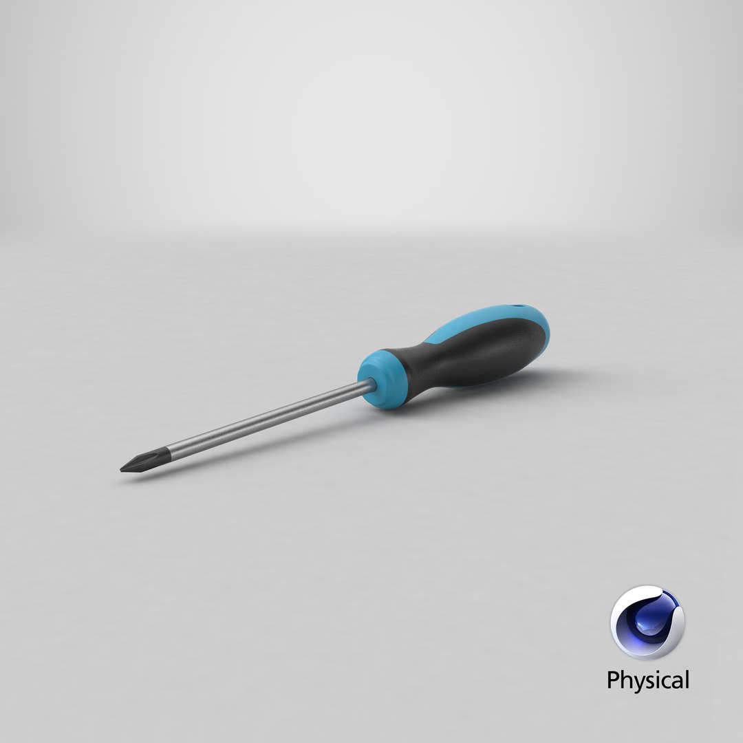 3D Model Screwdriver - TurboSquid 2128344