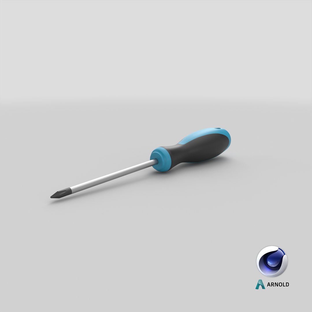 3D Model Screwdriver - TurboSquid 2128344