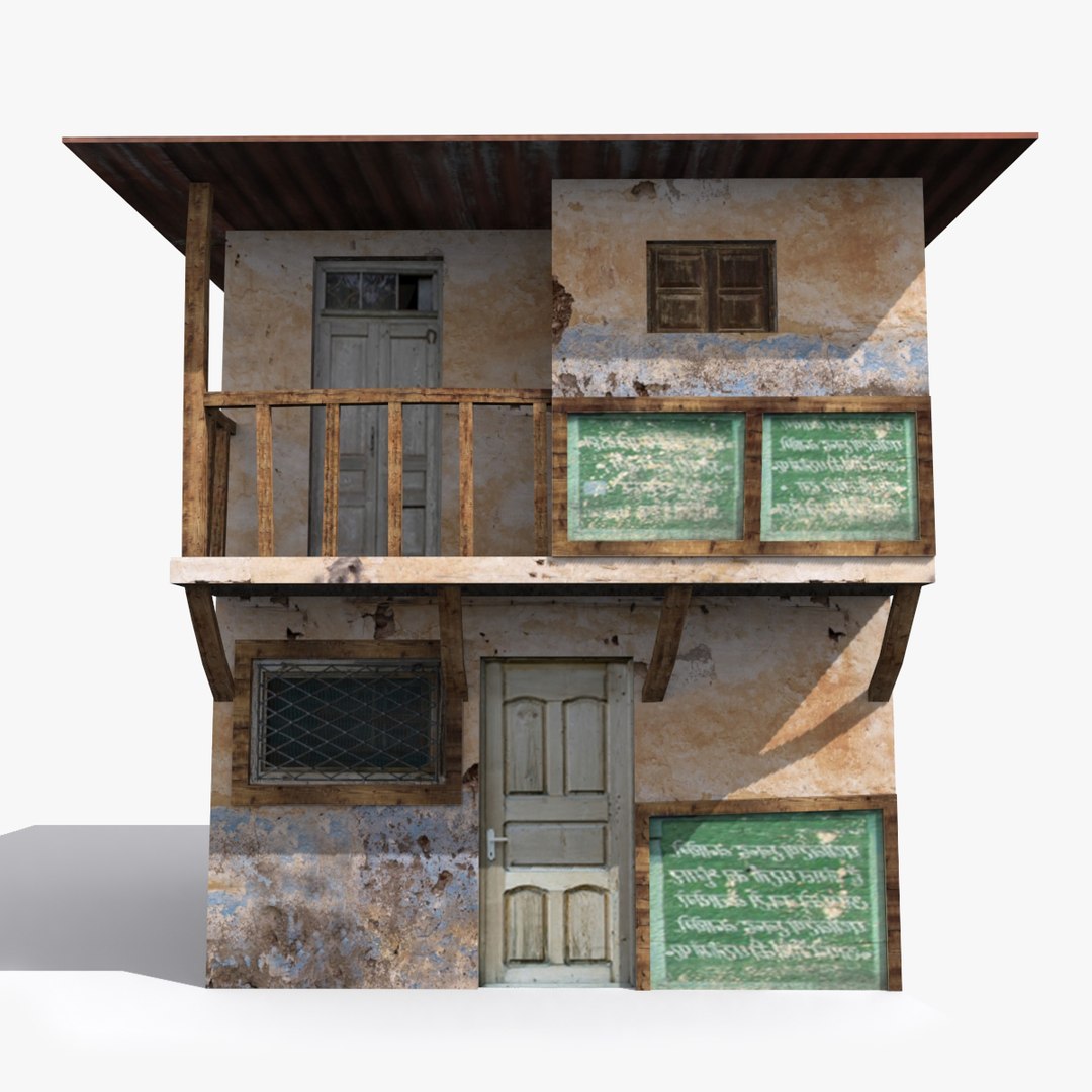 3D Ready Slum - TurboSquid 1549136