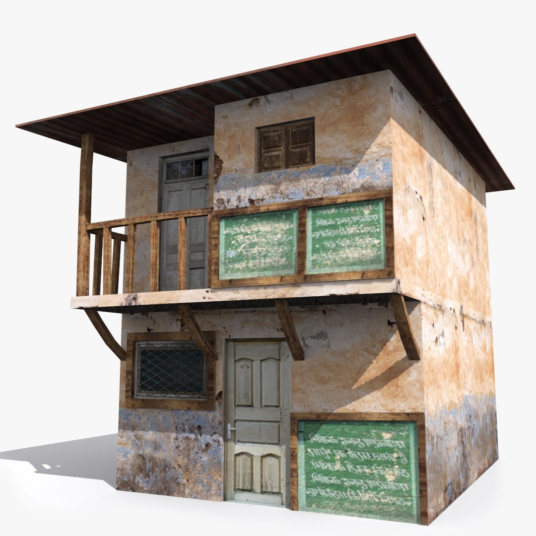 3D Ready Slum - TurboSquid 1549136