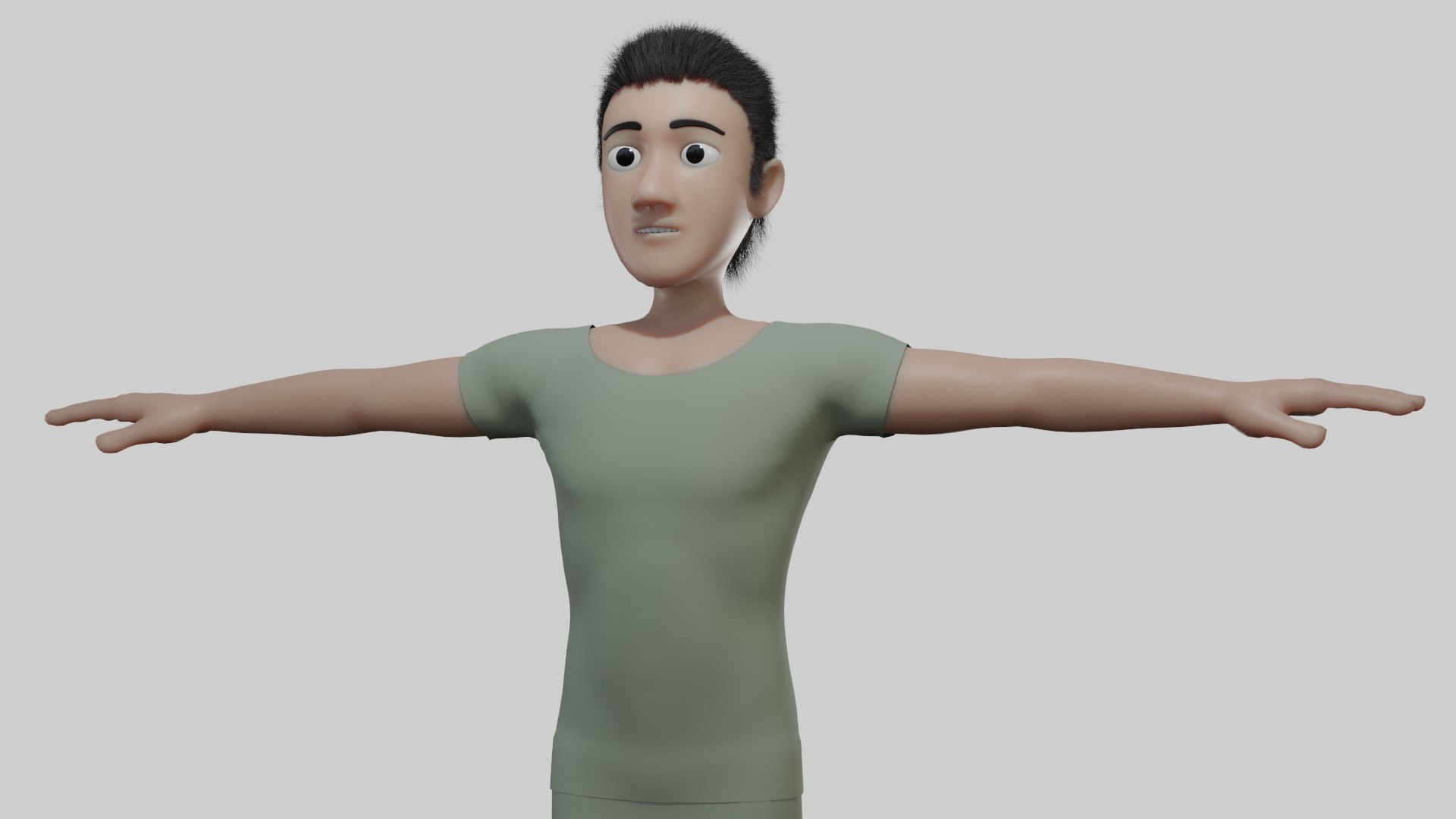 3D model Man cartoon stylized - TurboSquid 2055048