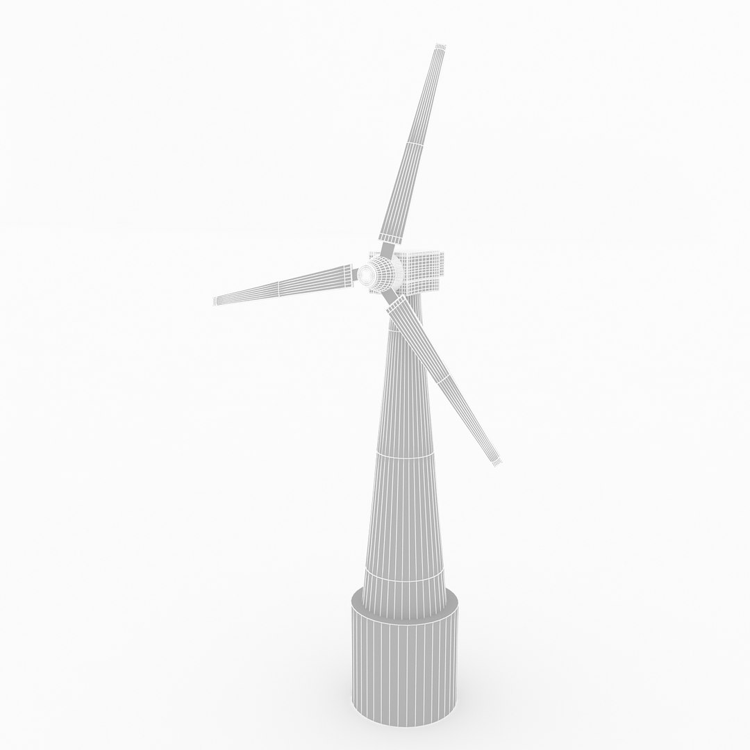 3D Model Wind Turbine - TurboSquid 1329743