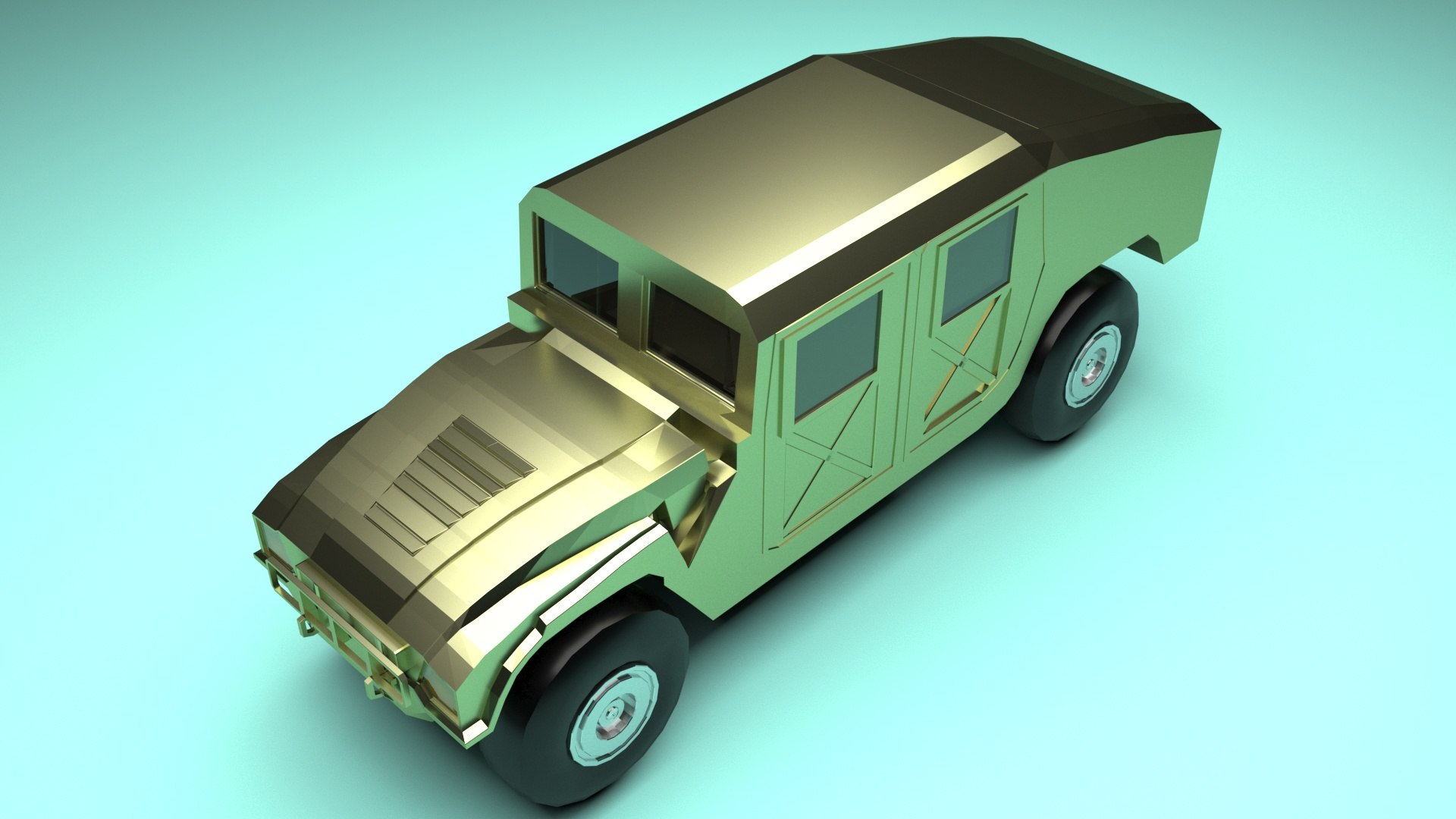 HMMWV Military Humvee Model - TurboSquid 1905532