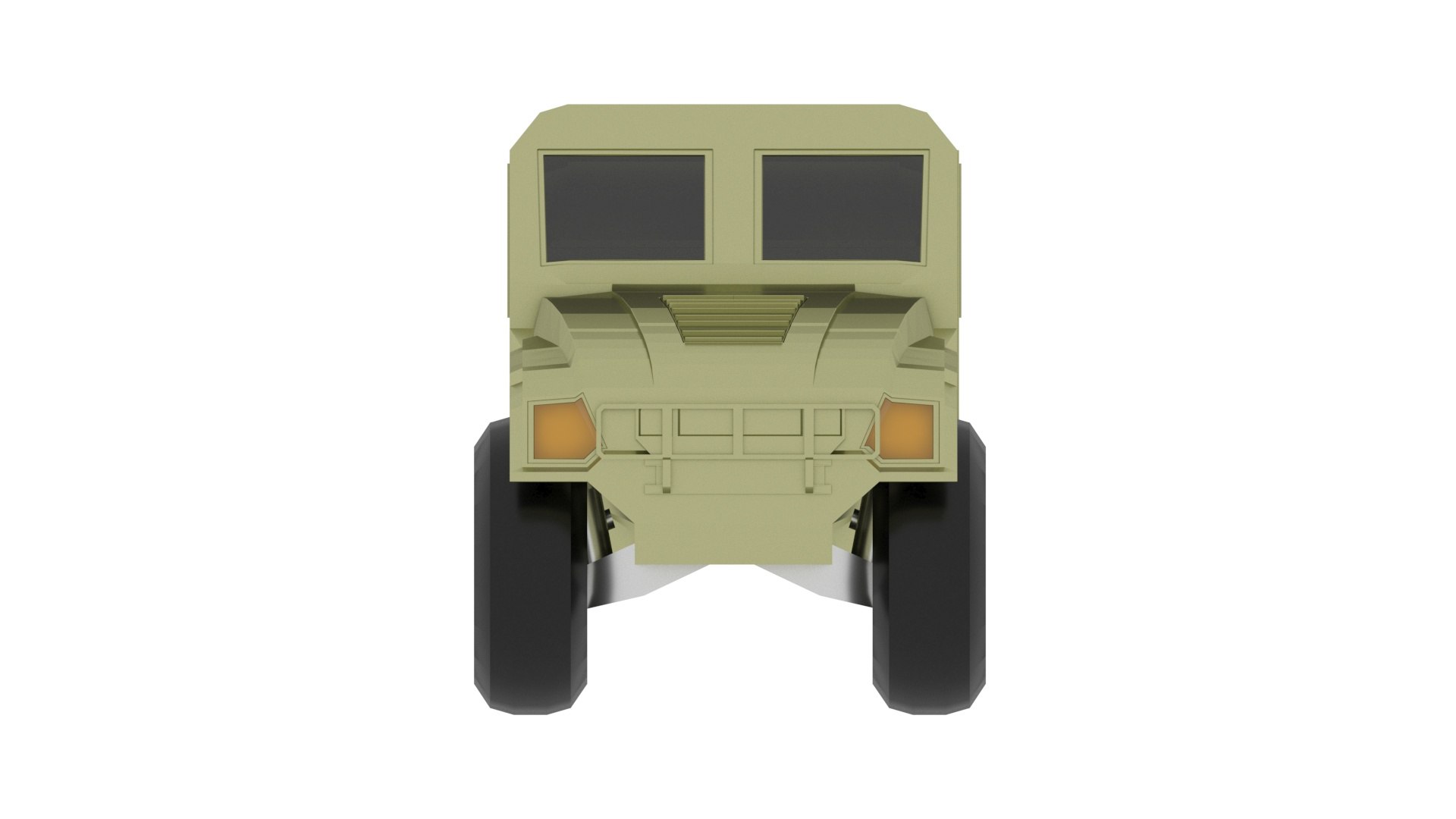 HMMWV Military Humvee Model - TurboSquid 1905532