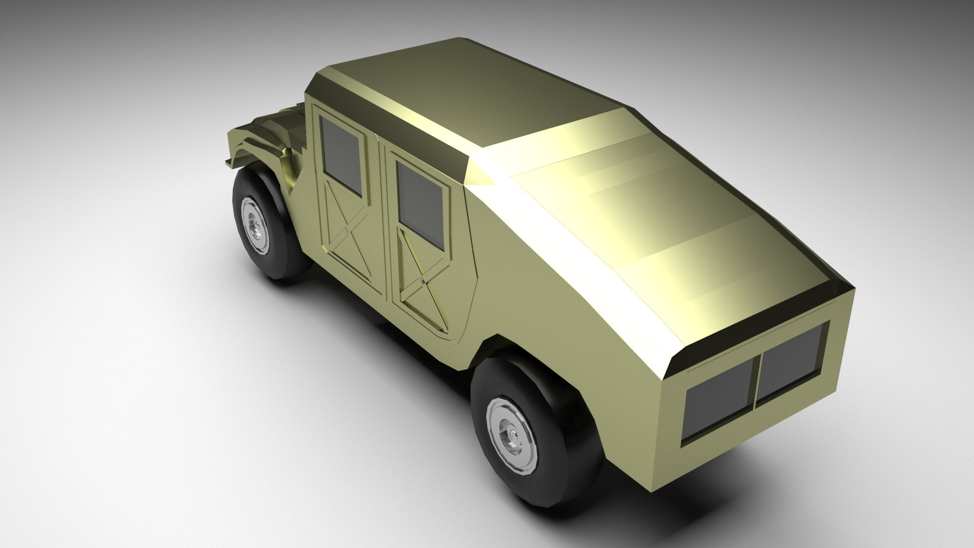 HMMWV Military Humvee Model - TurboSquid 1905532