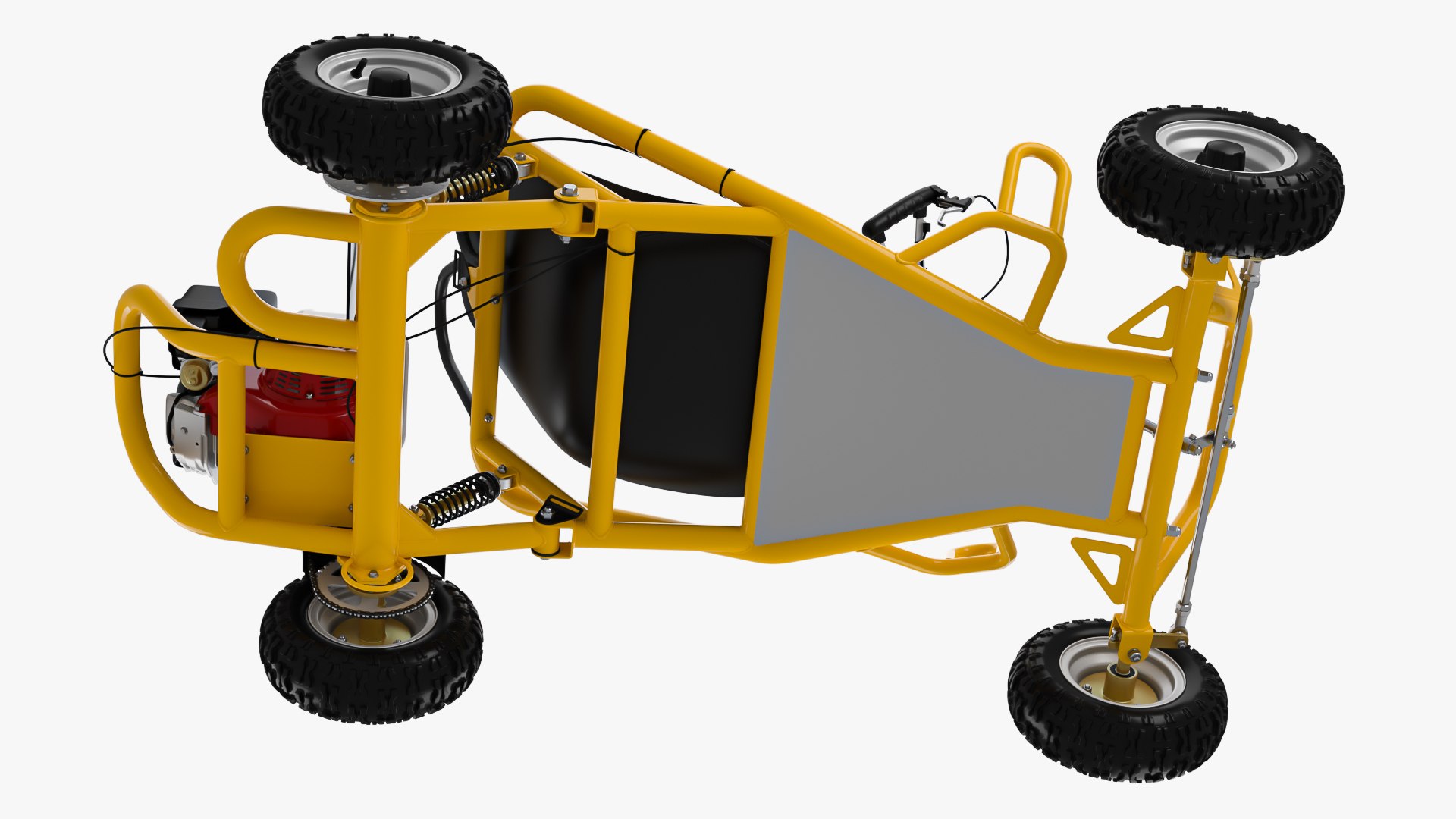 3D Model Kart Engine - TurboSquid 1392093