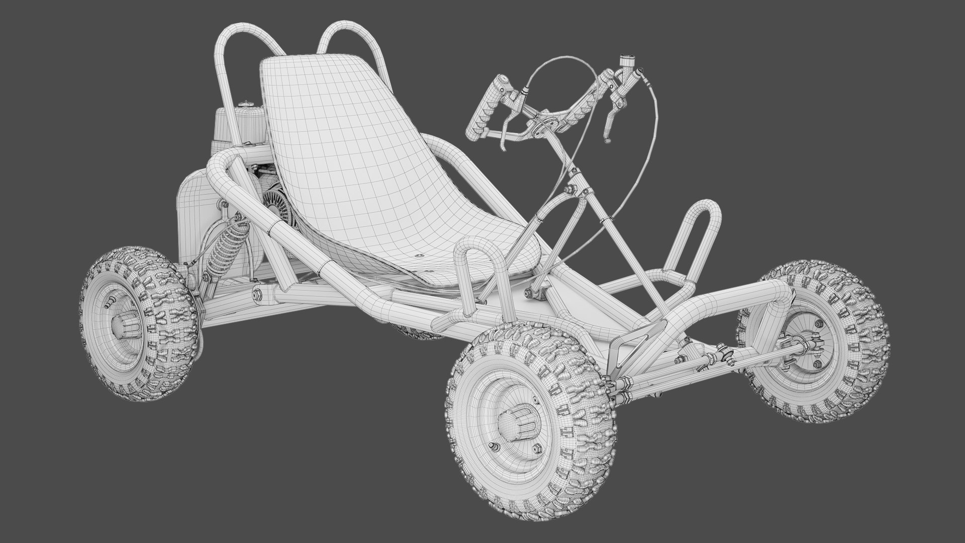 3D model kart engine - TurboSquid 1392093