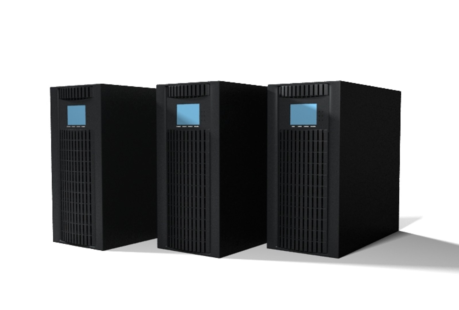 3d Ups Uninterruptible Power Supply Model
