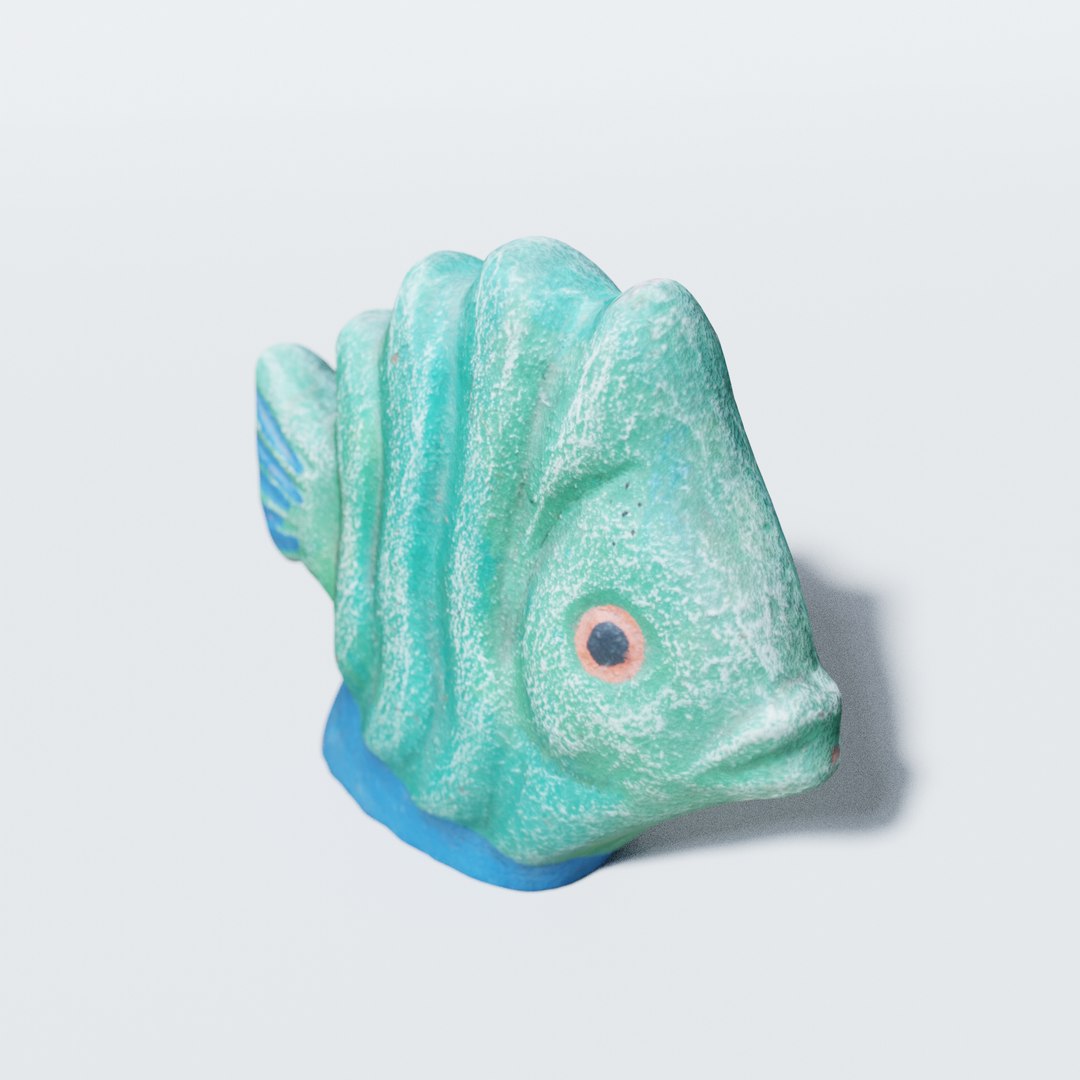 Green Fish 3D Model - TurboSquid 1971585